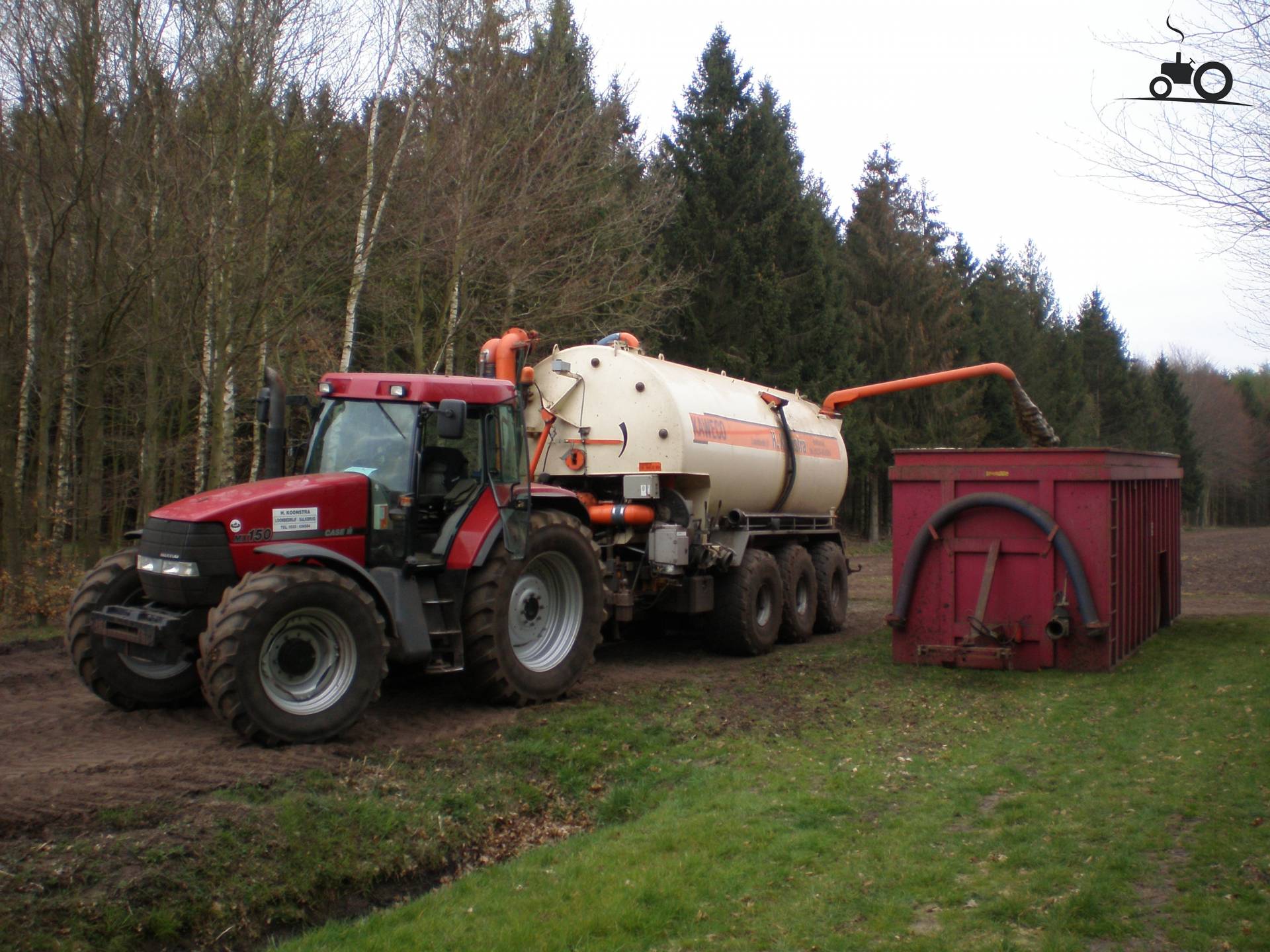 Foto Case MX 150 van Loonbedrijf Koonstra