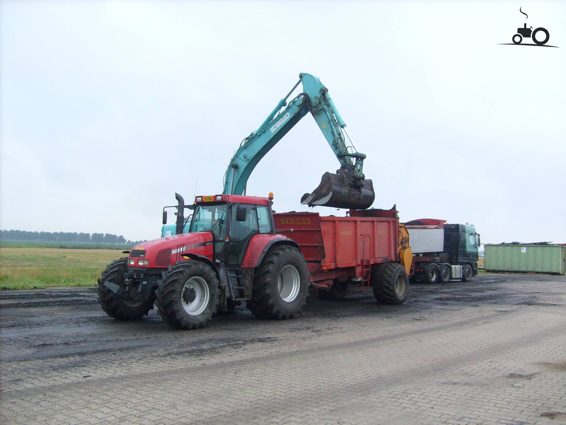 Foto Case IH CS 150 van Loonbedrijf Stevens