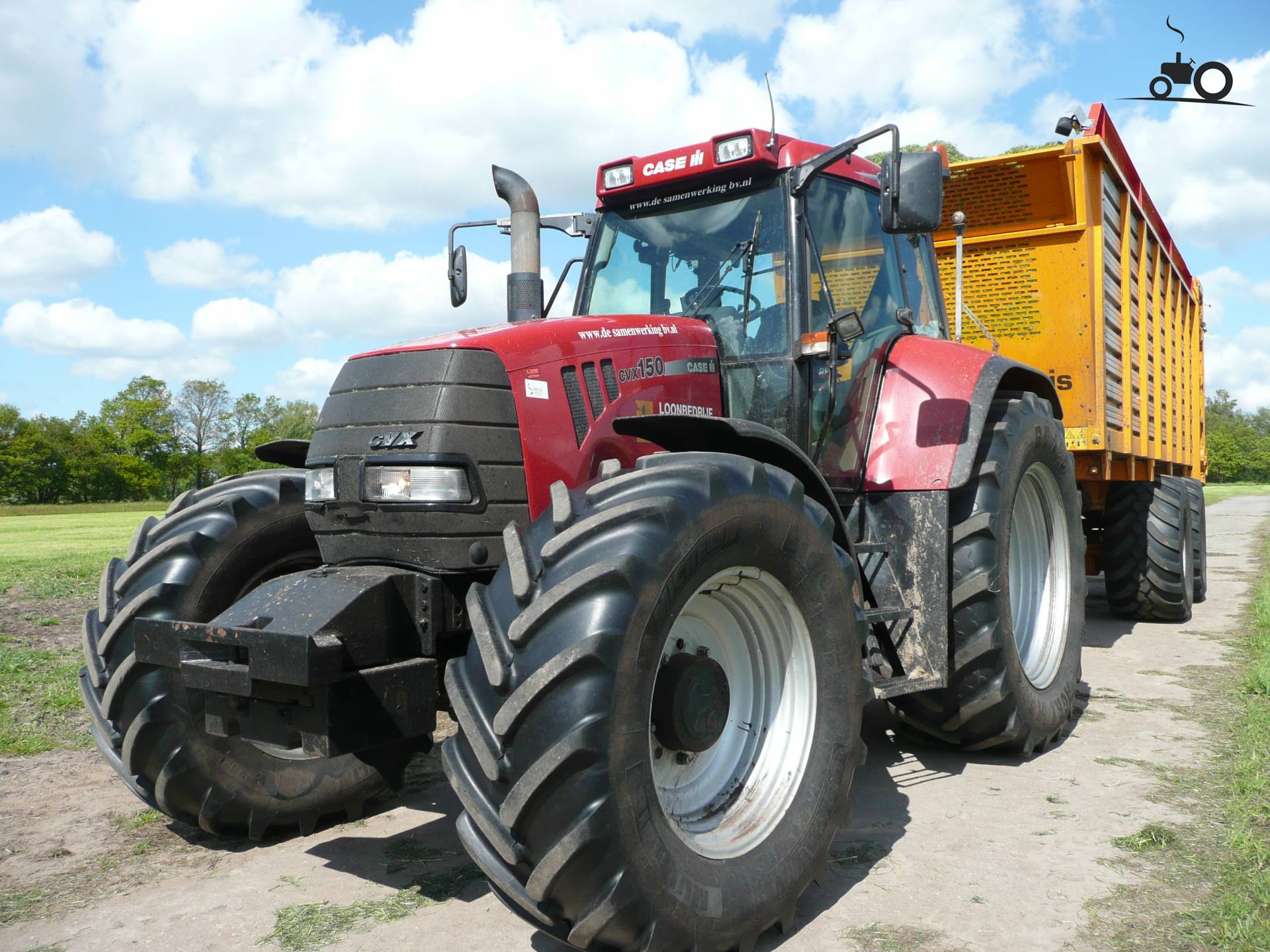 Foto Case IH CVX 150 van De Samenwerking BV