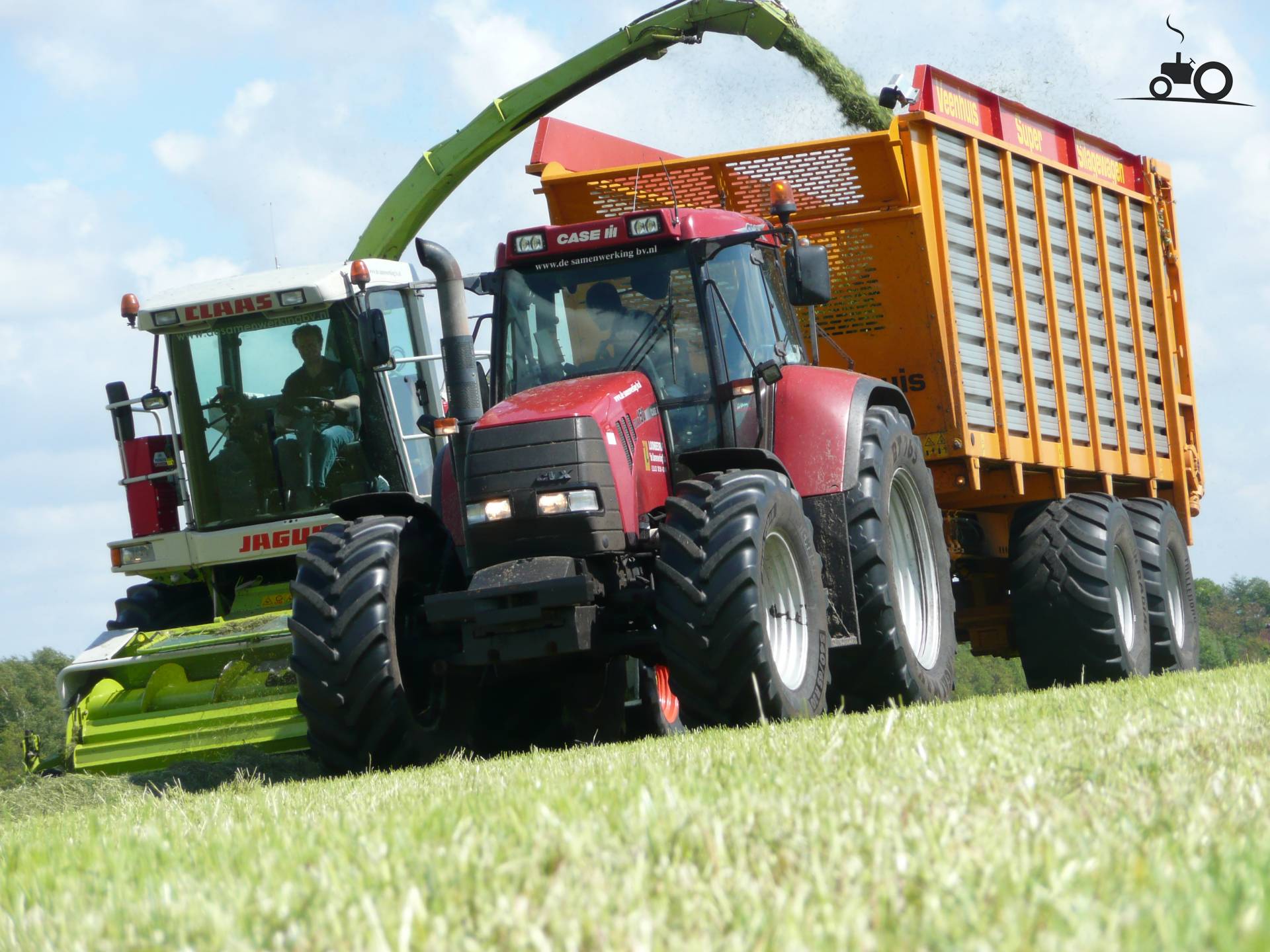 Foto Case IH CVX 150 van De Samenwerking BV