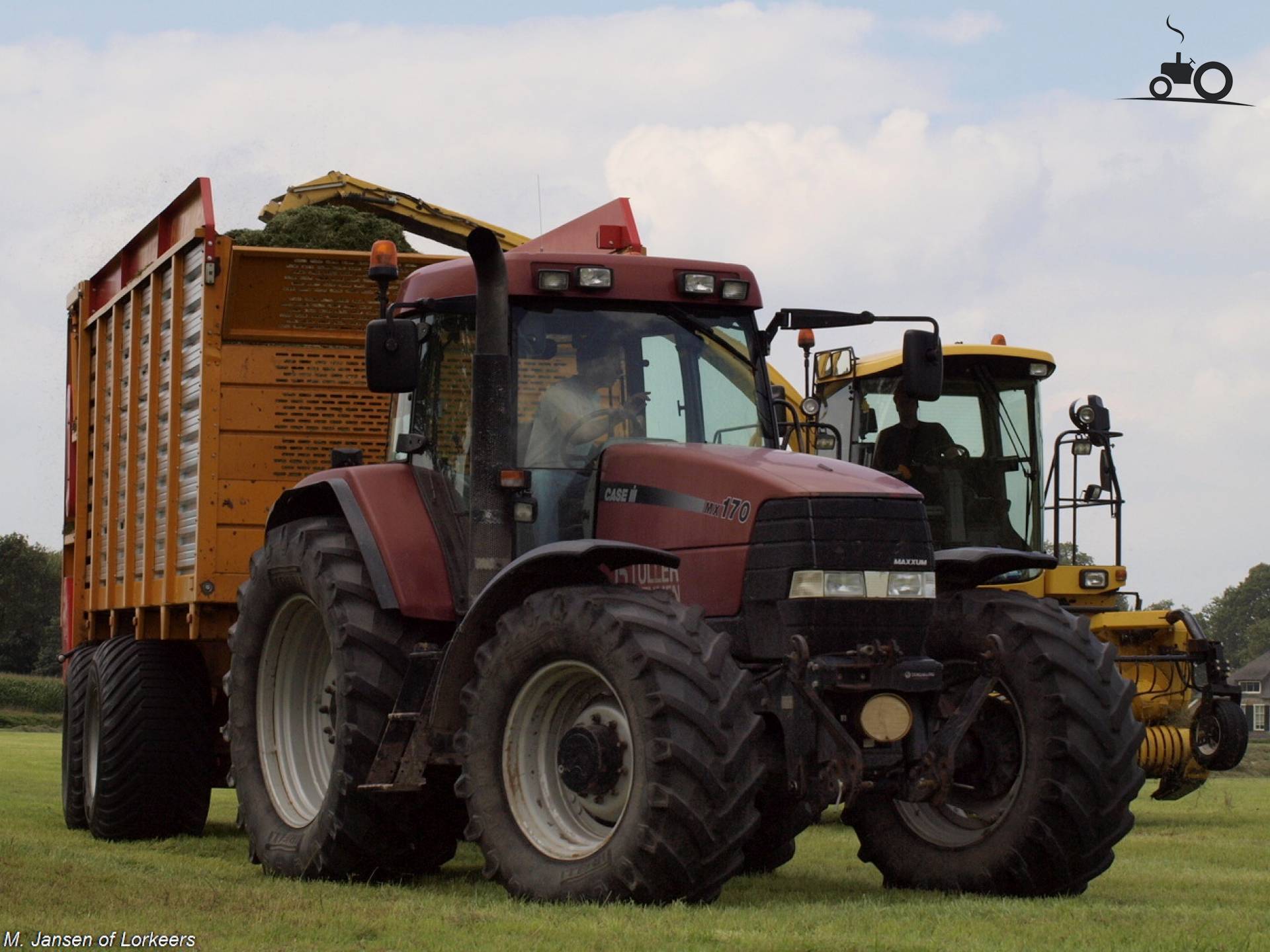 Foto Case IH Maxxum MX 170 van Tuller