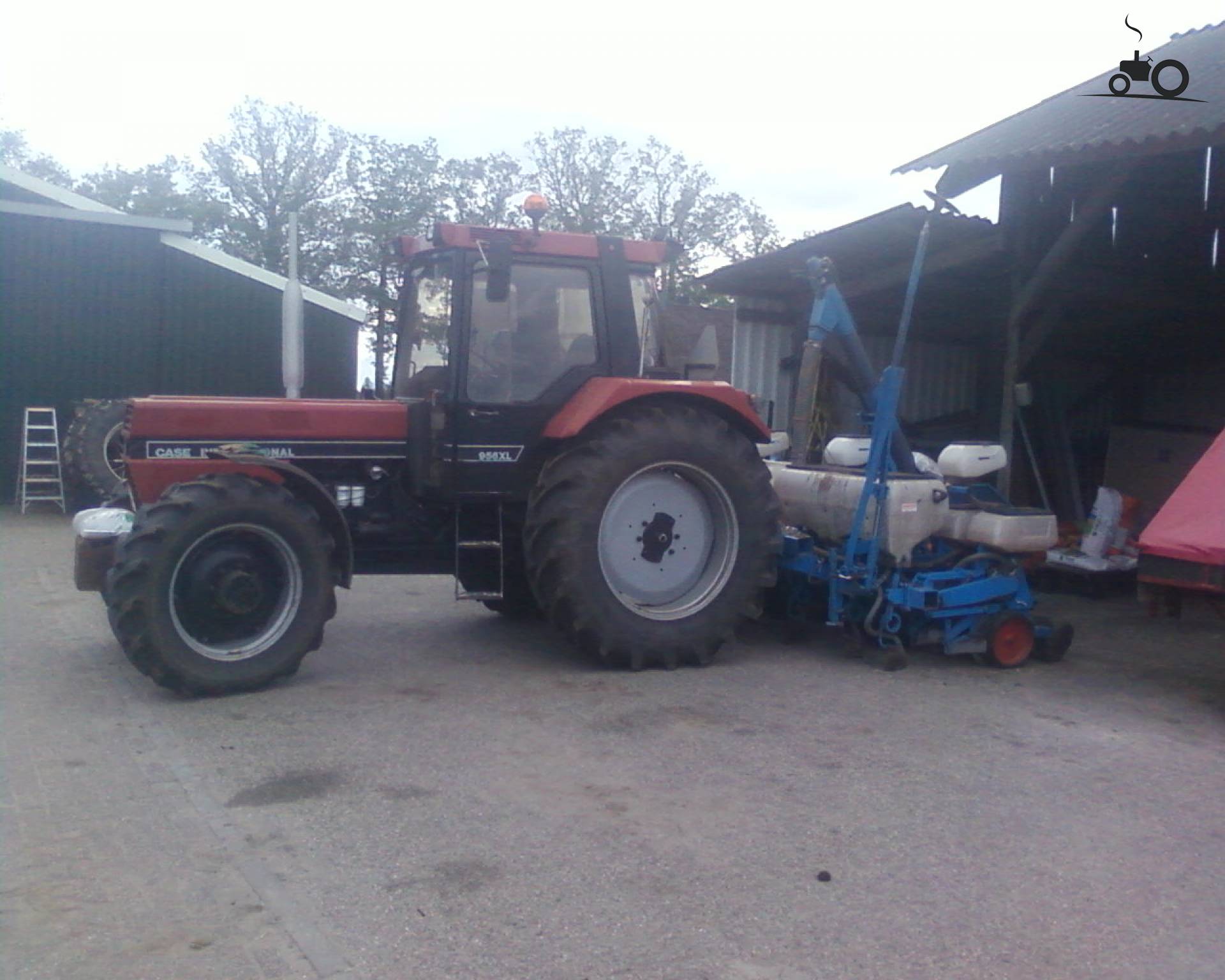 Foto Case International 956 XL van Loon en Melkvee Bedrijf Stegers