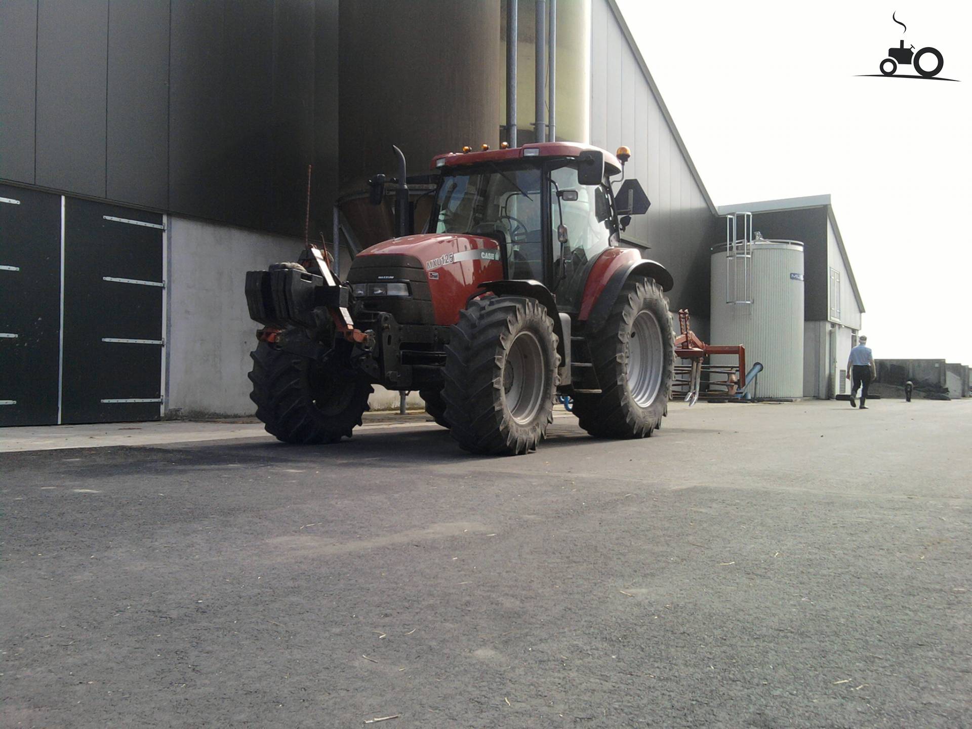 Foto Case MXU 125 van VOF Gebroeders Posch