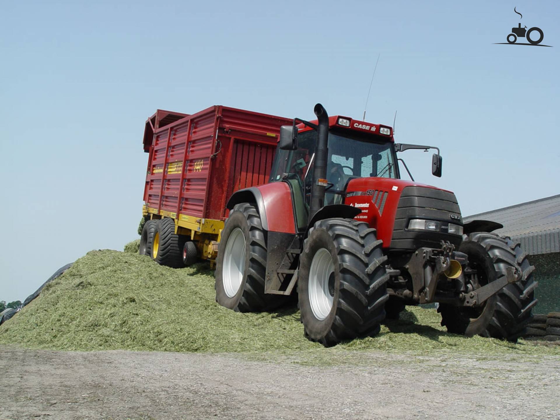 Foto Case IH CVX 150 van Bouwmeester VOF