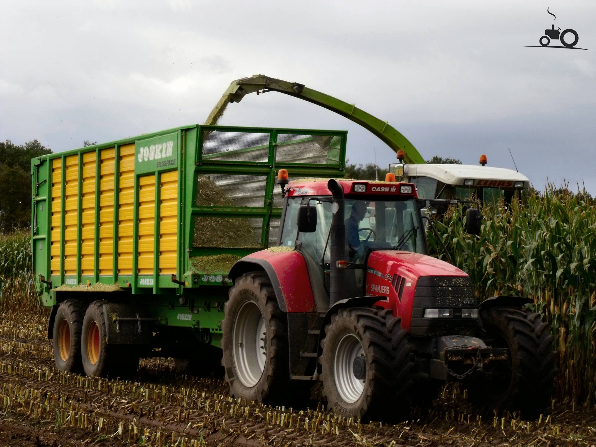 Foto Case IH CVX 170 van H. Spanjers / Best