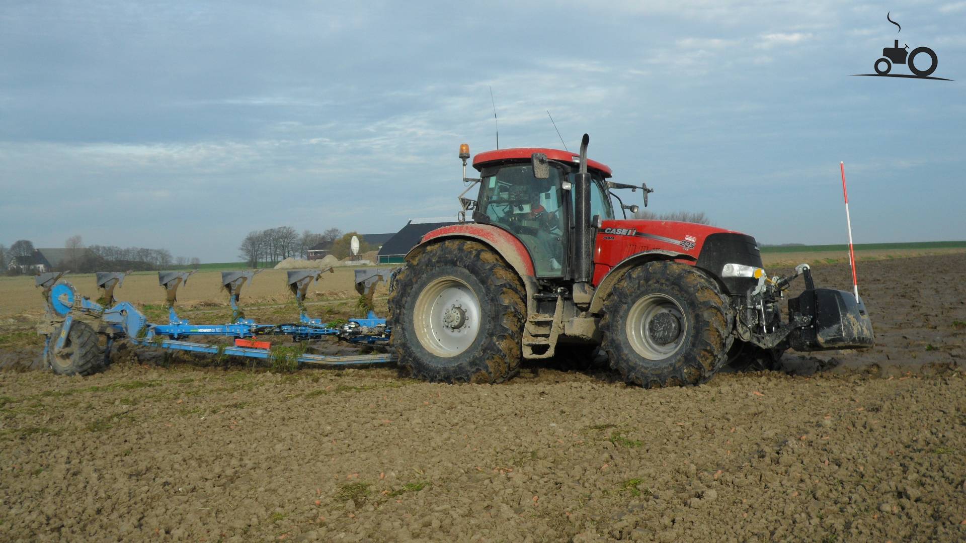 ploegen met case puma cvx 225