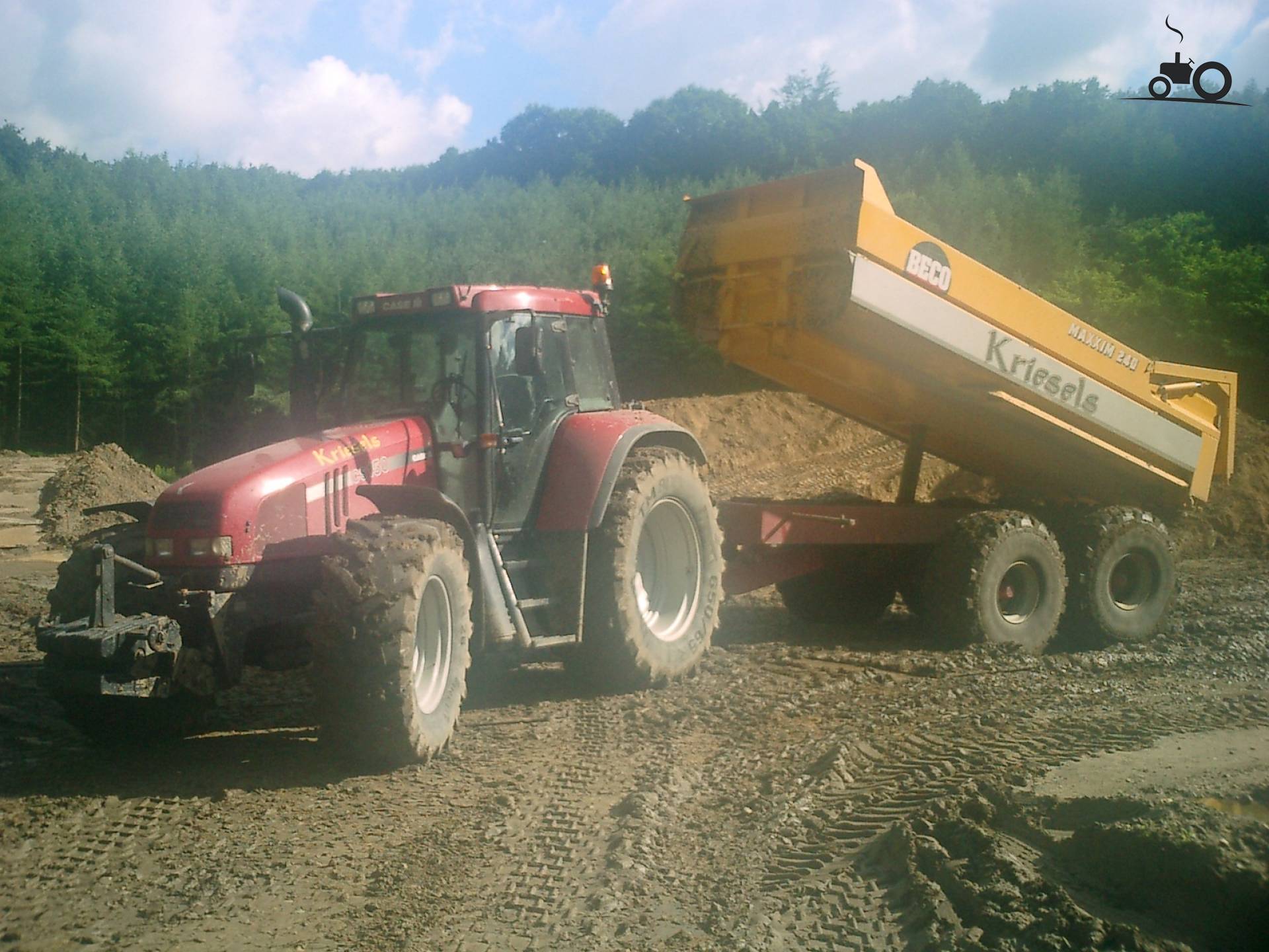 Foto Case IH CS 150 van Loonbedrijf Kriesels V.o.f.