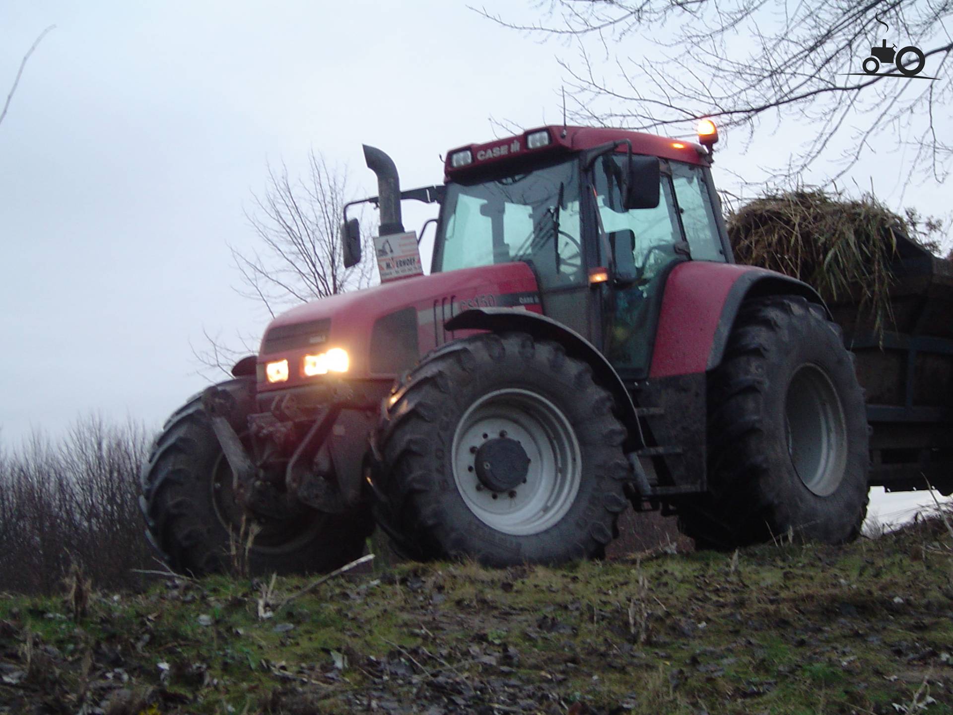 Foto Case IH CS 150 van Loonbedrijf M. Verhoef BV