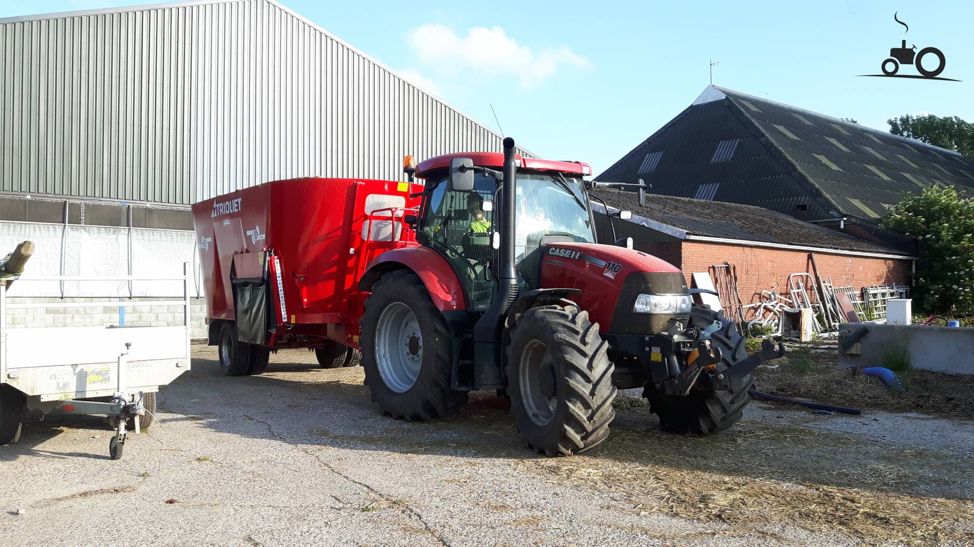 Foto Case IH Maxxum 110 van Prins VOF
