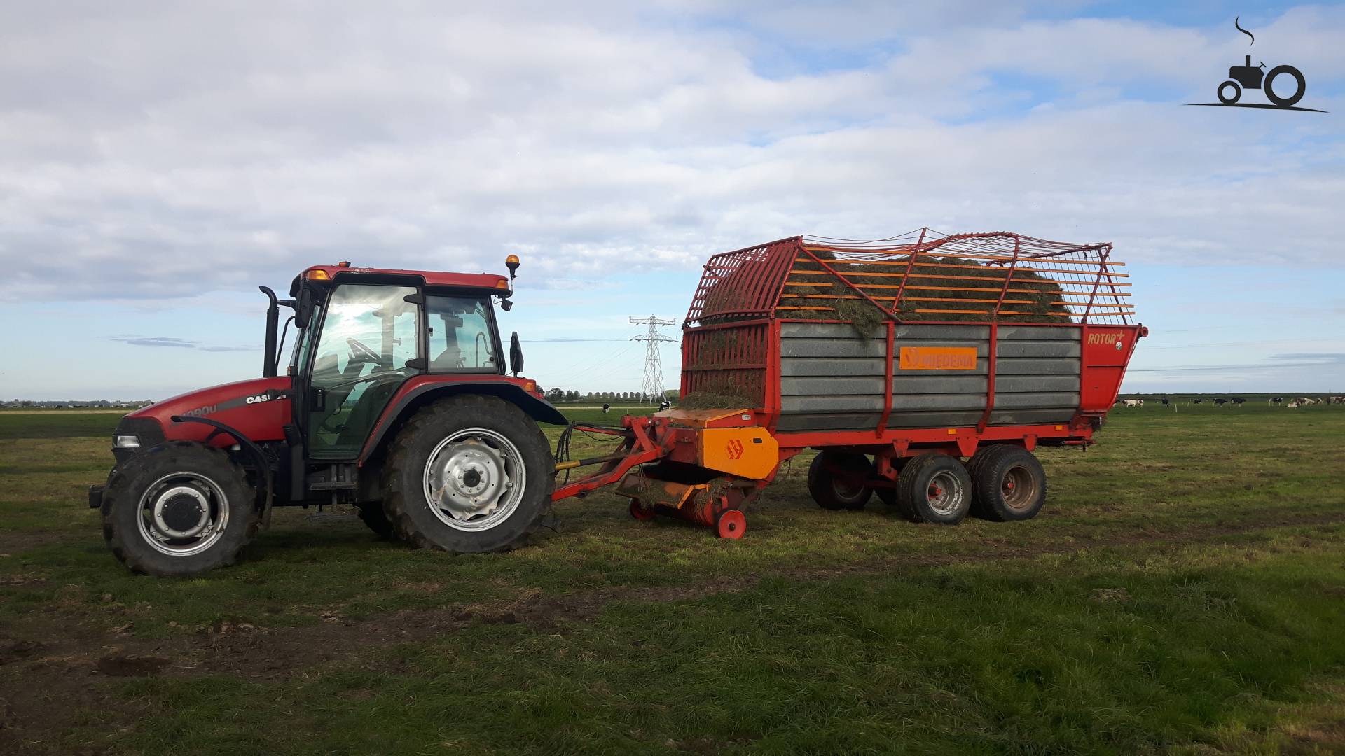 Foto Case IH JX 1090 U van Groot Melkvee