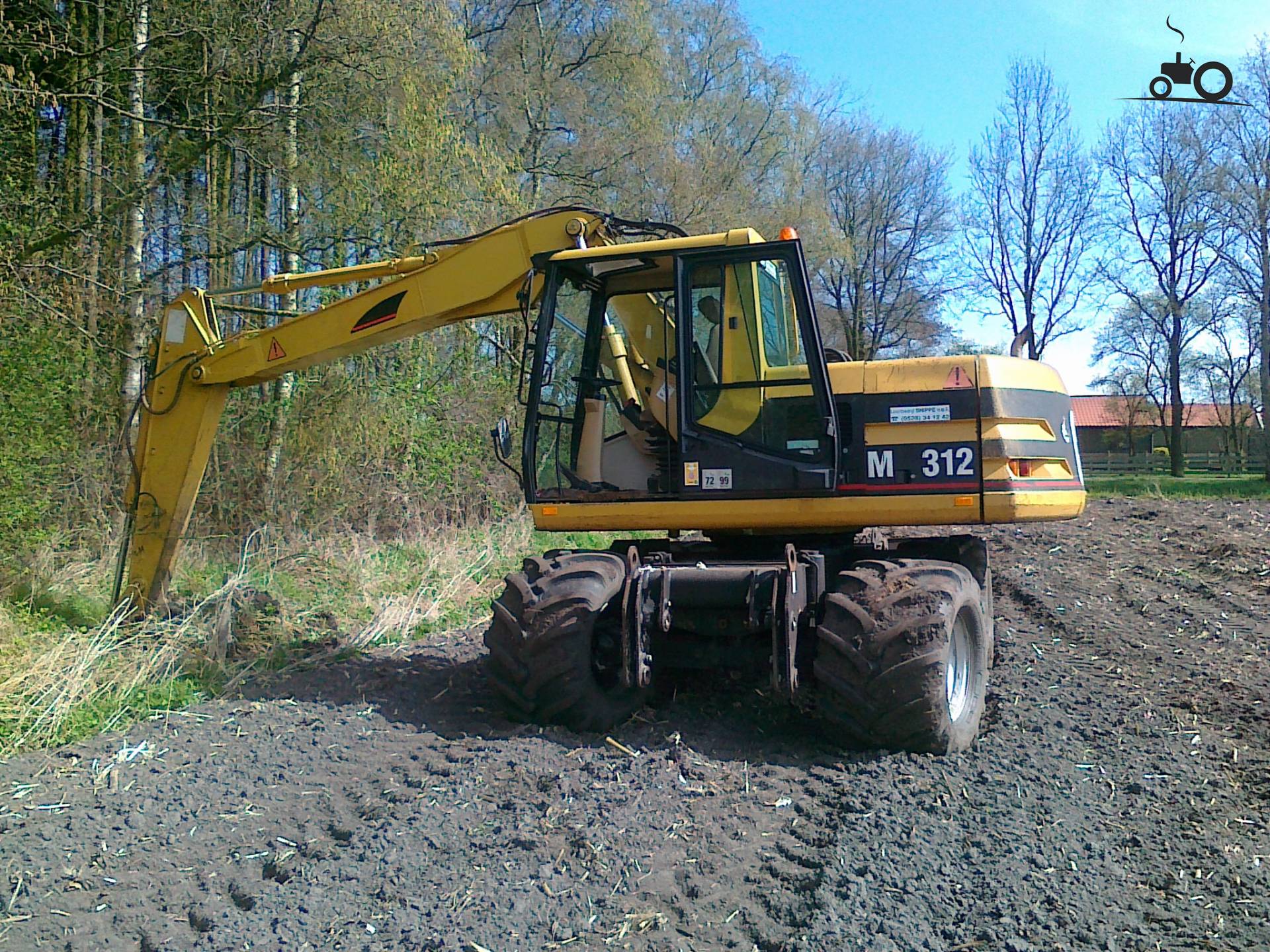 Foto Cat M312 van Mts Slagter