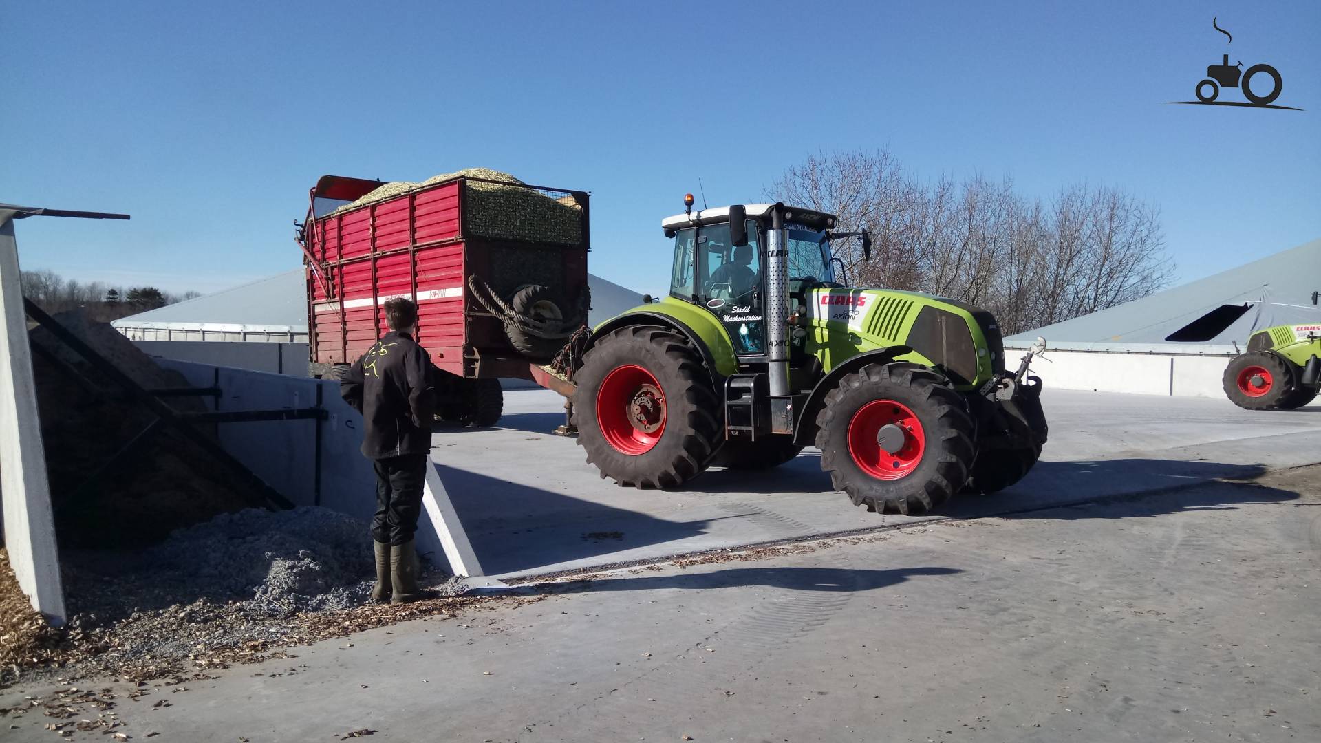 Foto Claas Axion 850 #1151177