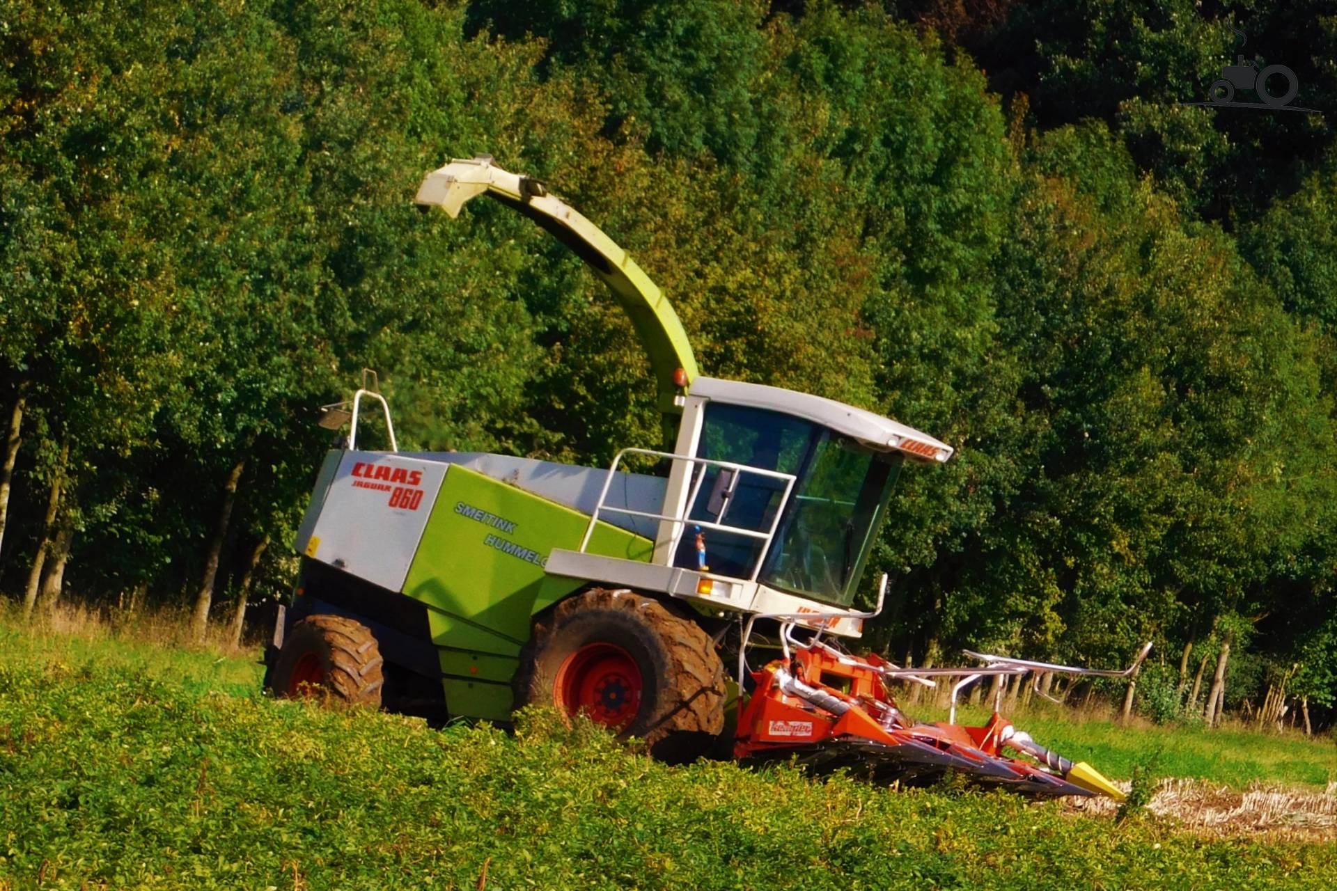 Foto Claas Jaguar 860 van Smeitink Hummelo
