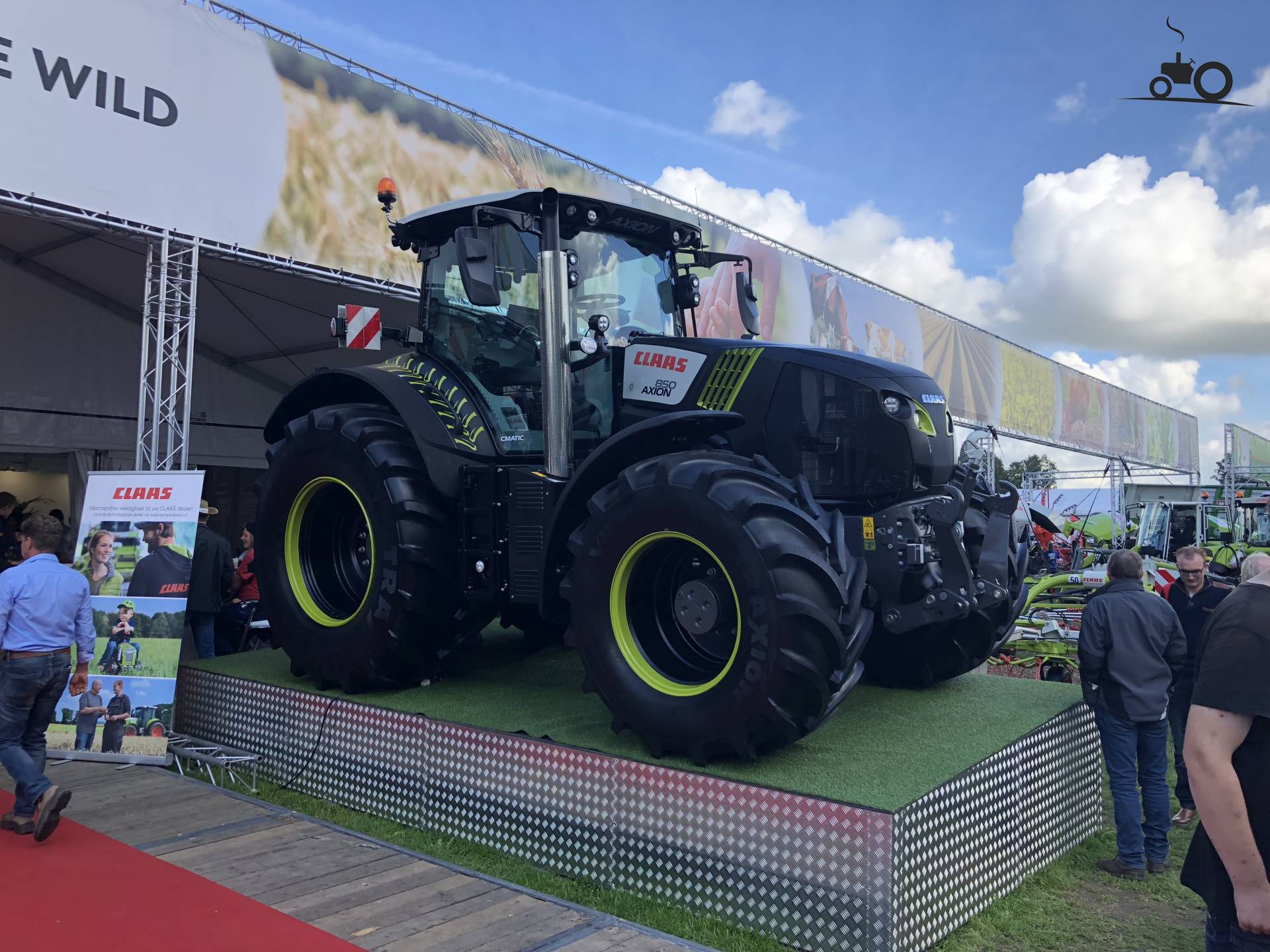 Foto Claas Axion 850 van Kamps De Wild BV