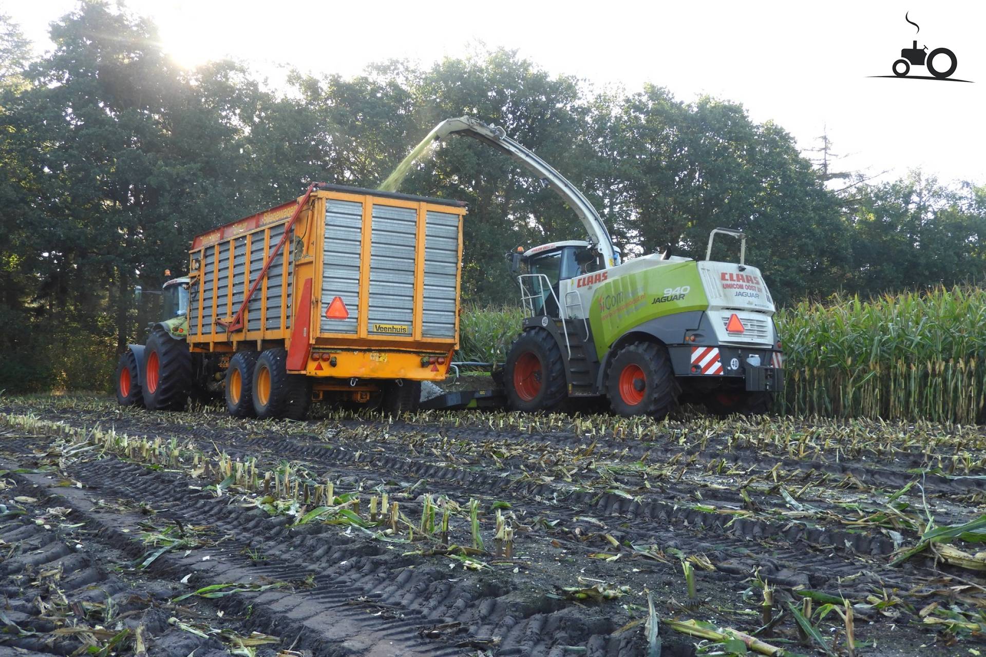 Foto Claas Jaguar 940 van Unicom Oost BV