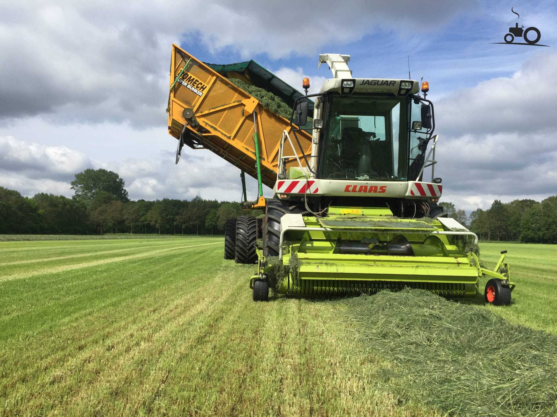 Foto Claas Jaguar 870 Speedstar van Tolkamp Agri Service