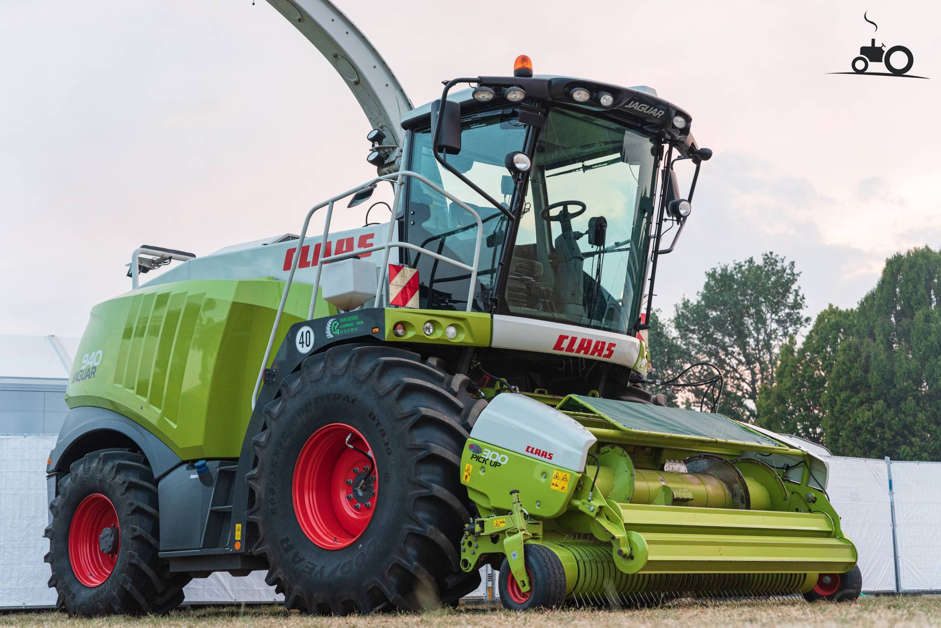 Foto Claas Jaguar 940 van Loonbedrijf Van Gessel