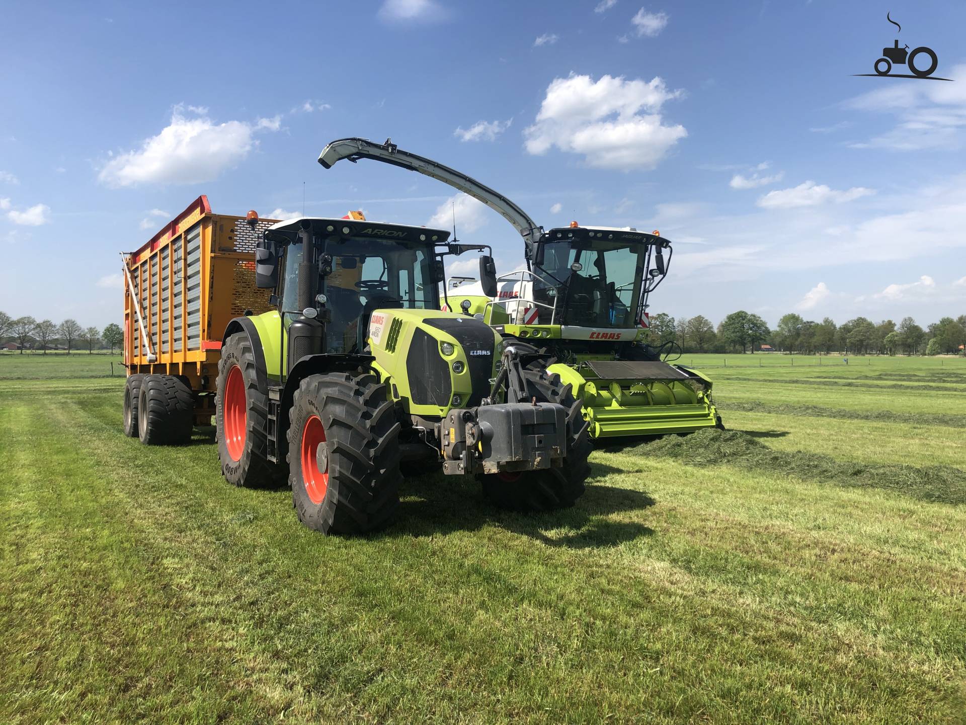 Foto Claas Jaguar 940 van Baks Borculo B.V.