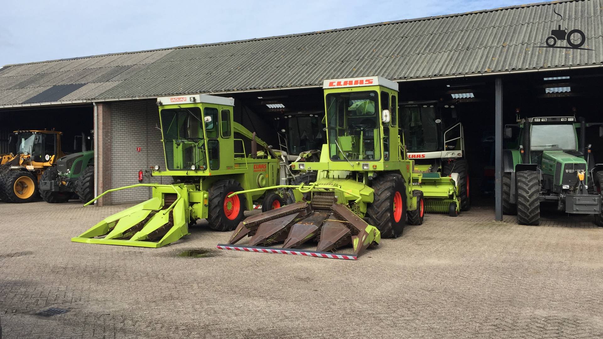 Foto Claas Jaguar van Schimmel BV