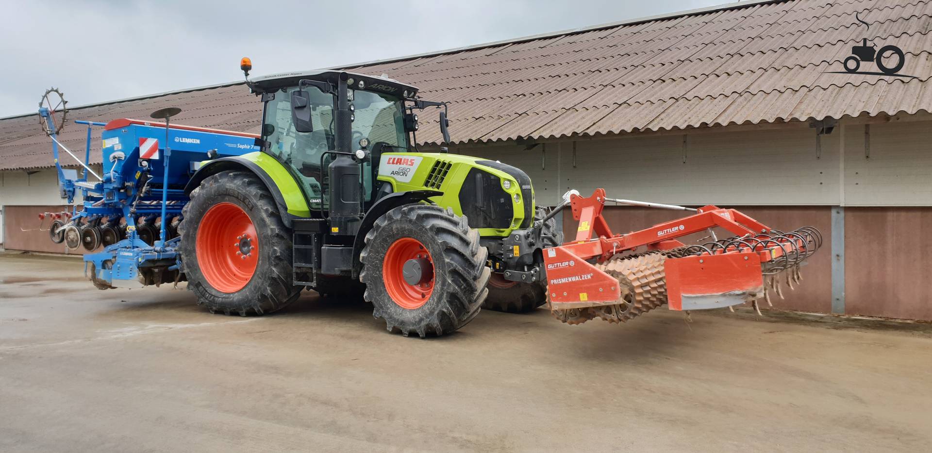 Foto Claas Arion 660 #1321203