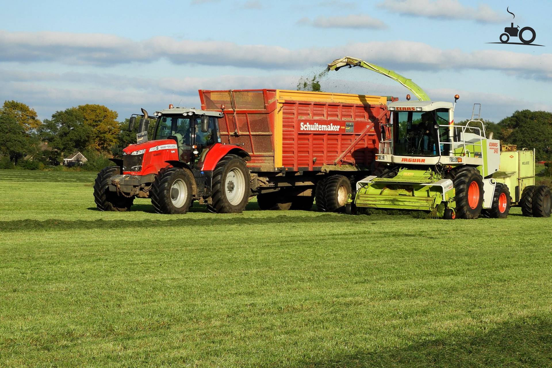 Foto Claas Jaguar 840 van Pekkeriet Dalfsen B.V.