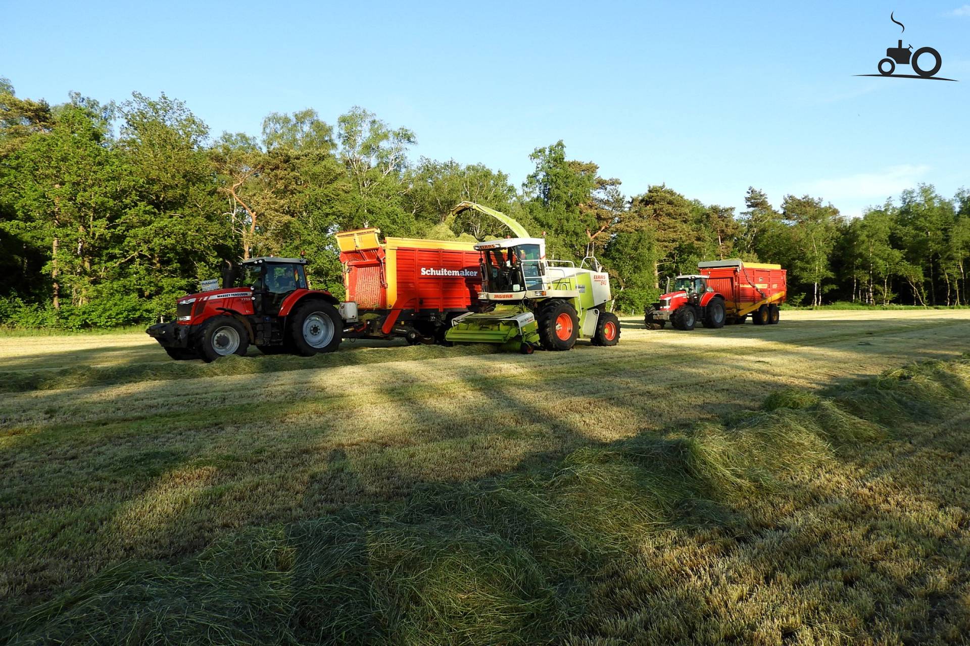 Foto Claas Jaguar 840 van Pekkeriet Dalfsen B.V.