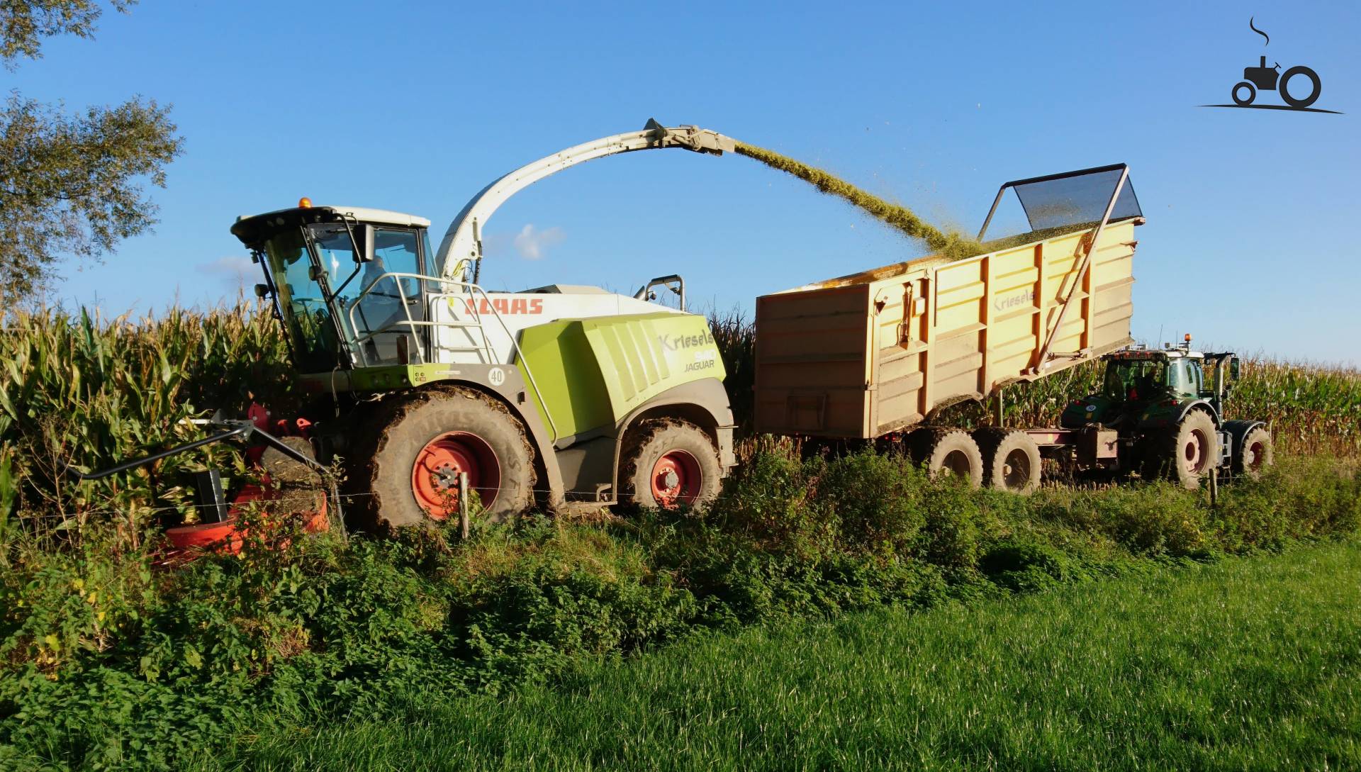 Foto Claas Jaguar 940 van Loonbedrijf Kriesels V.o.f.