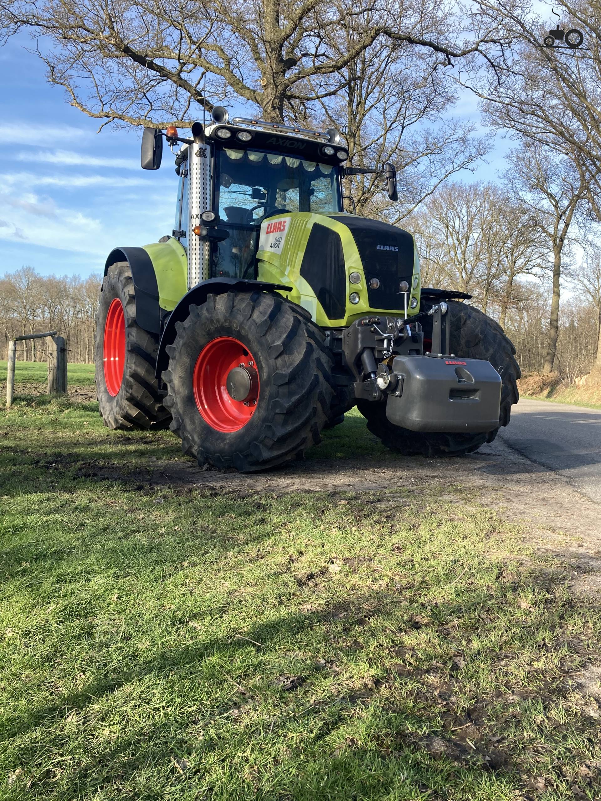 Foto Claas Axion 840 #1459267