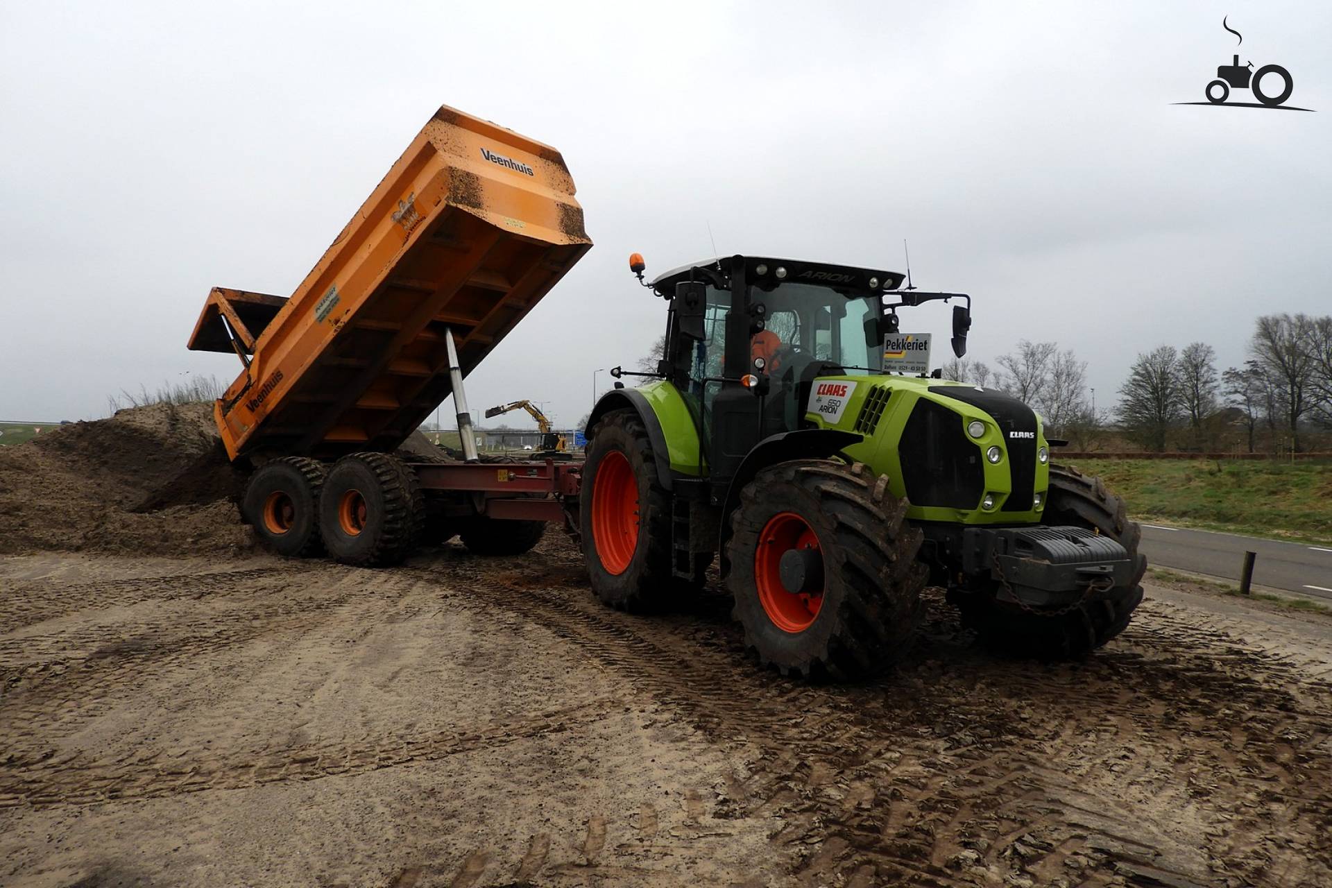 Foto Claas Arion 650 van Pekkeriet Dalfsen B.V.
