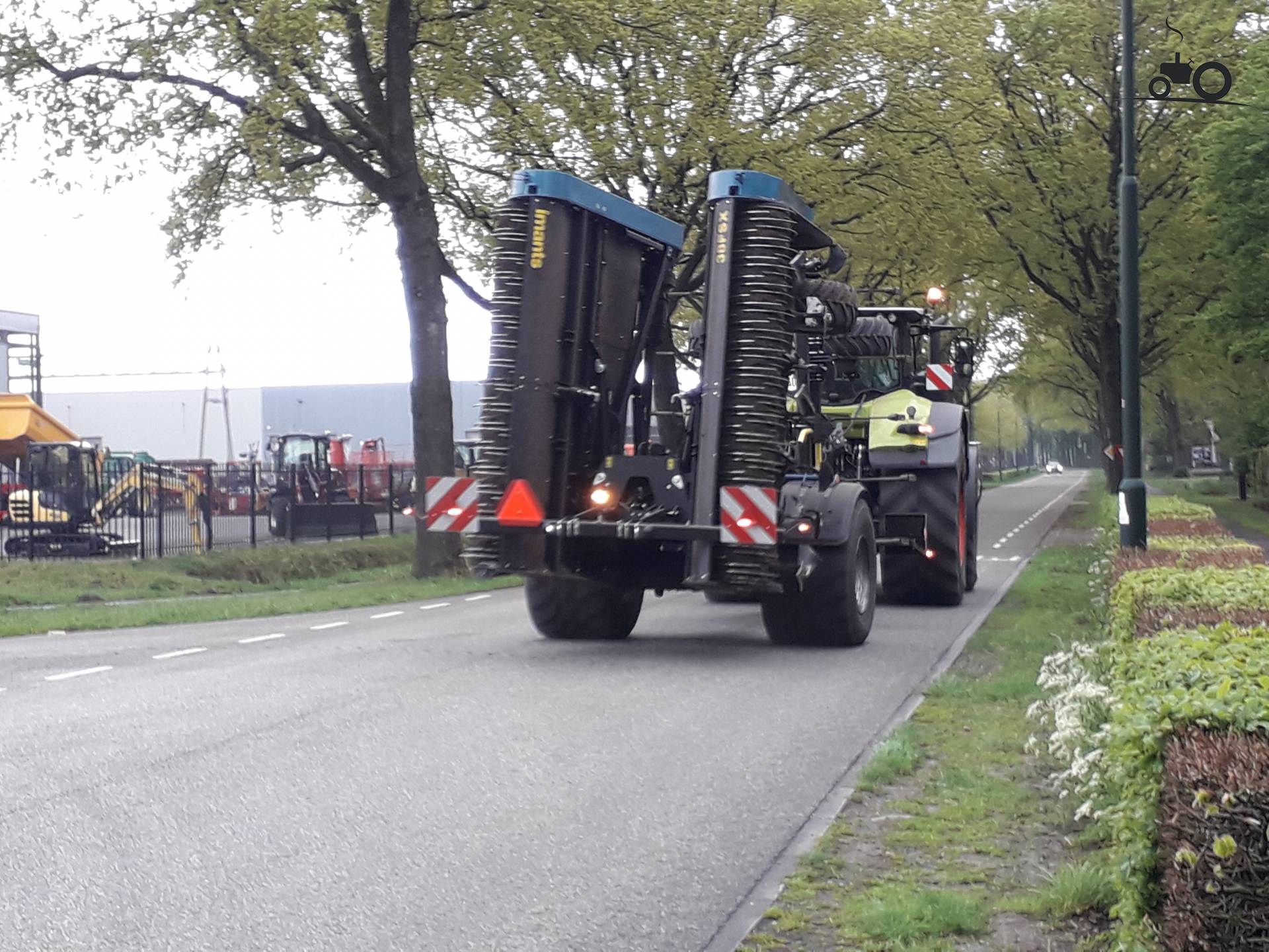 Foto Claas Axion 960 van Loonbedrijf Van Raak