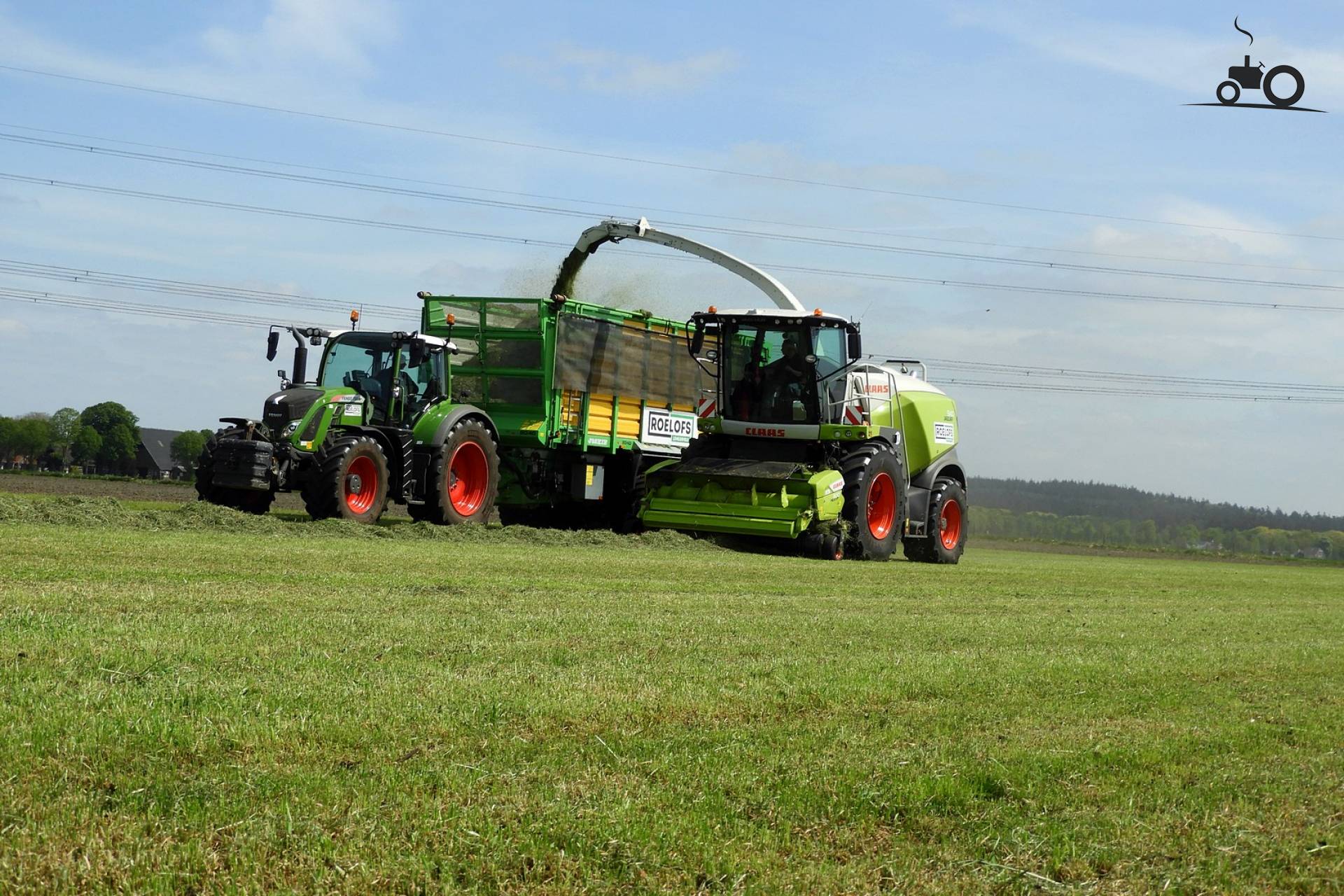 Foto Claas Jaguar 940 van Roelofs