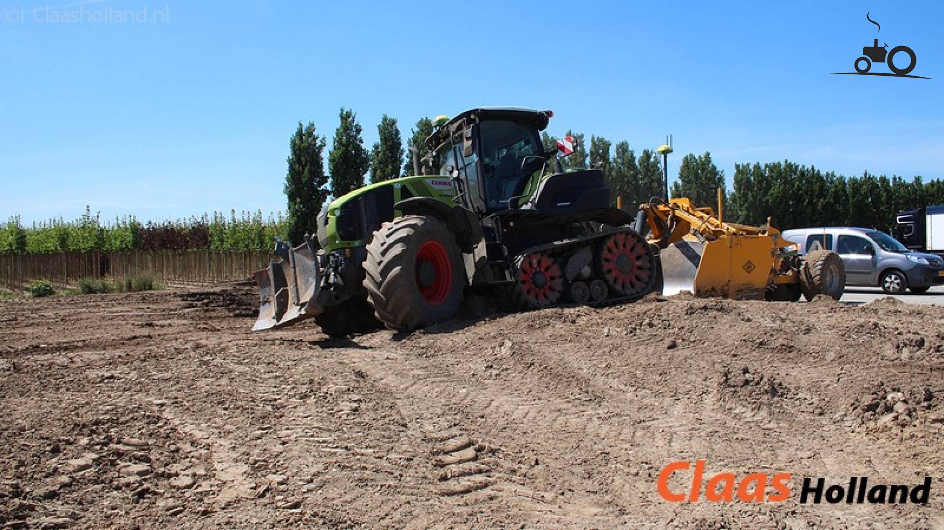 Foto Claas Axion 930 van Loonbedrijf B. de Vree jr.