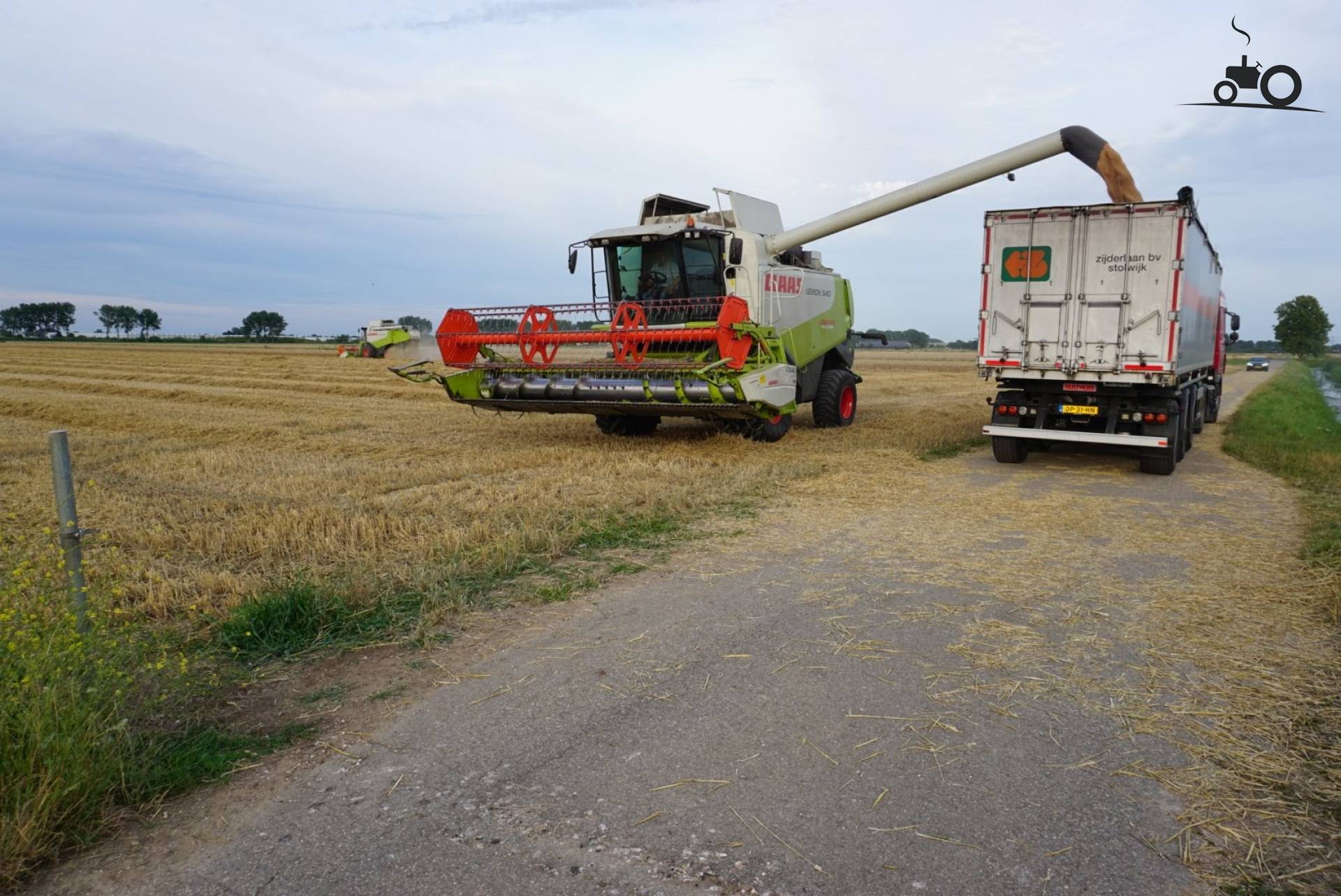 Foto Claas Lexion 540 van E.j.g.gerritsen Heelsum