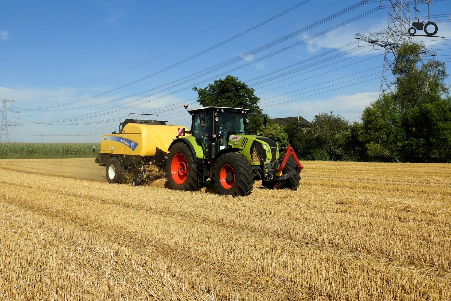 Foto Claas Arion 660 van H Vrieling