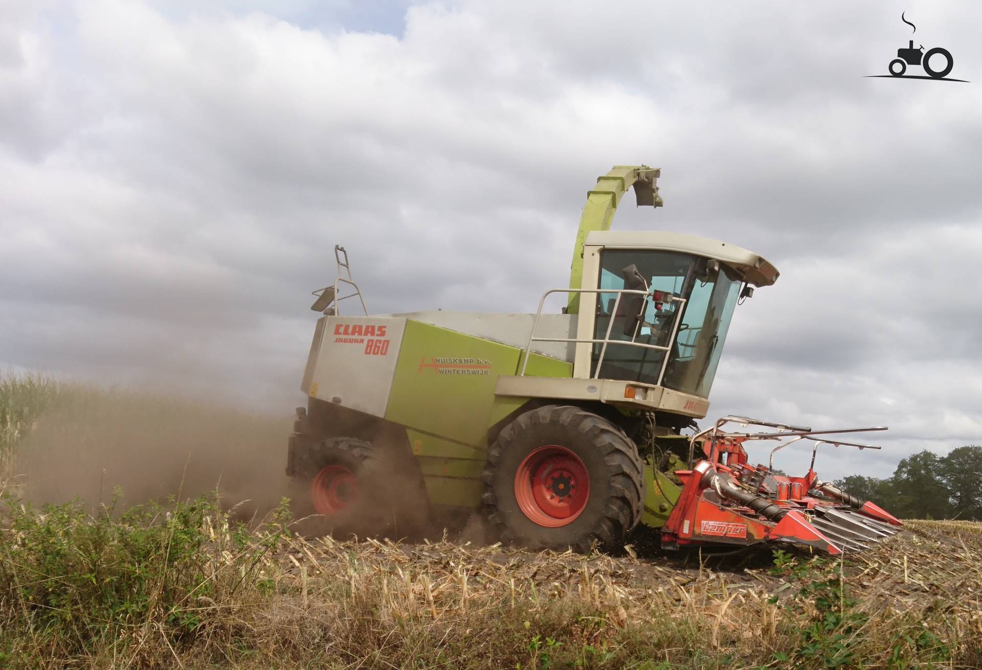 Foto Claas Jaguar 860 van Huiskamp BV