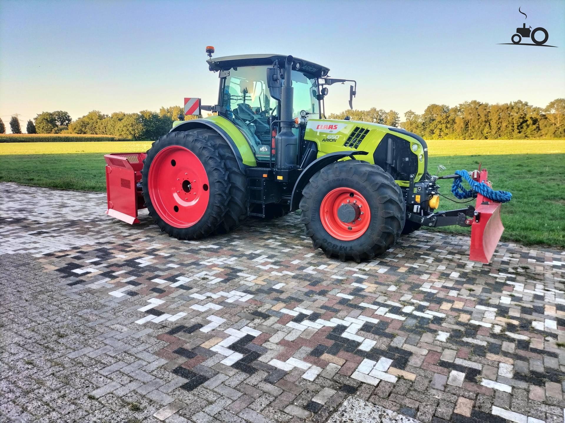 Foto Claas Arion 650 van H Vrieling