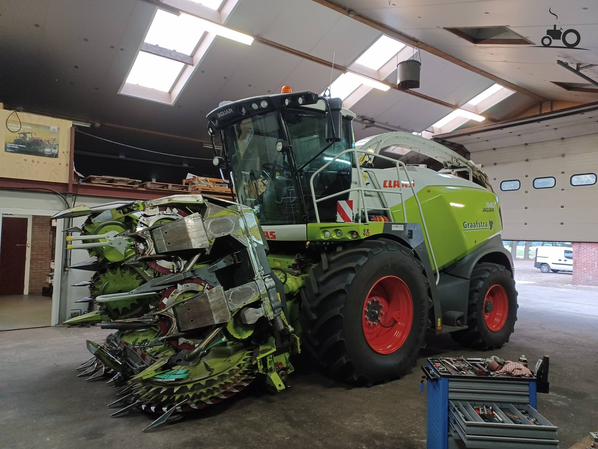 Foto Claas Jaguar 940 van Graafstra