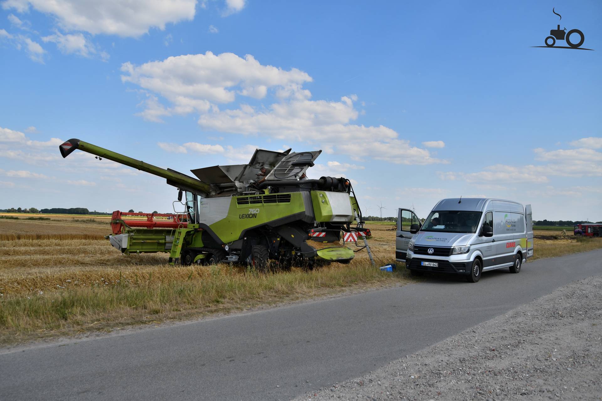Foto Claas Lexion 760 van Agravis