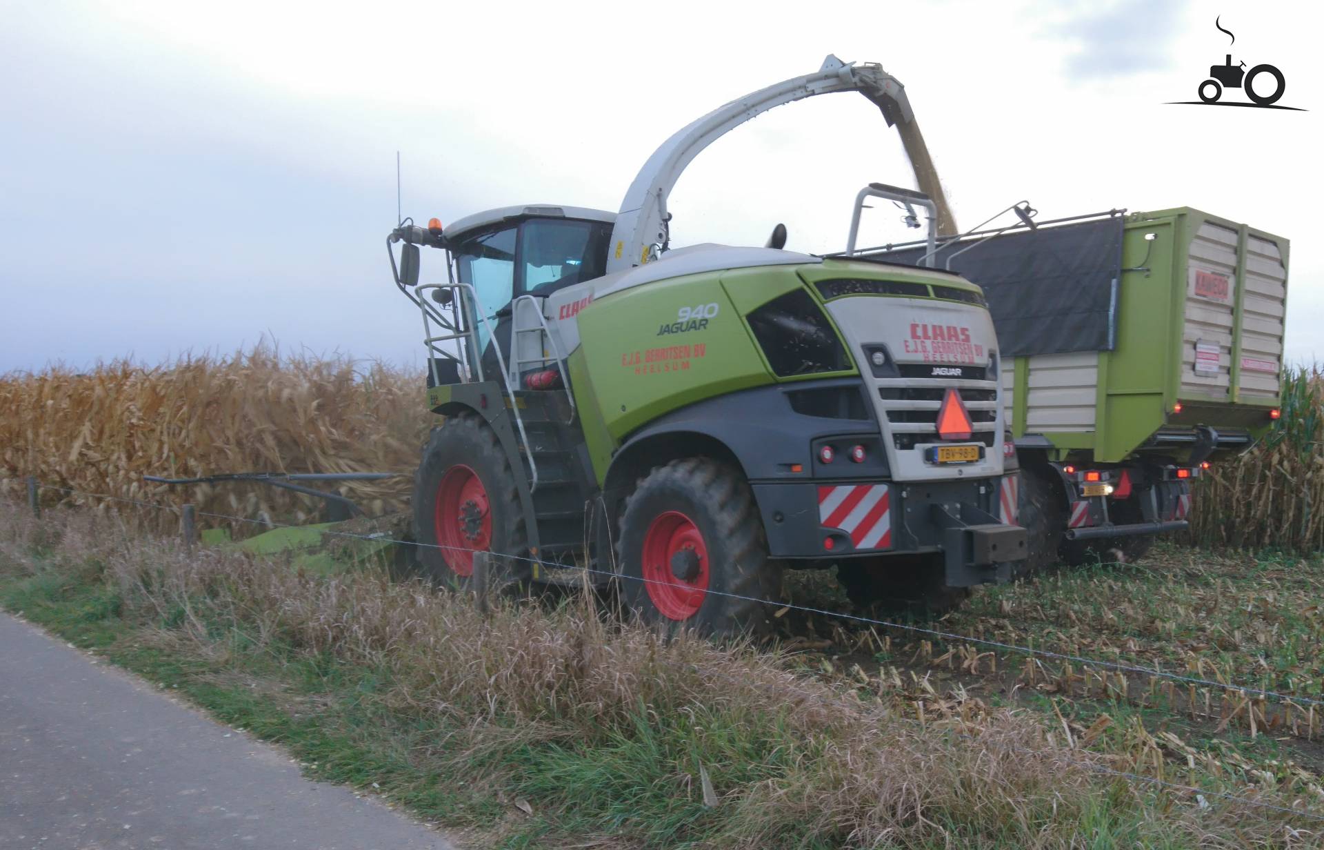 Foto Claas Jaguar 940 van E.j.g.gerritsen Heelsum