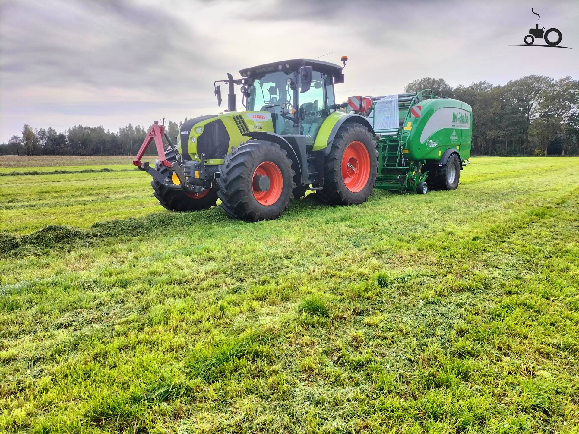 Foto Claas Arion 650 van H Vrieling