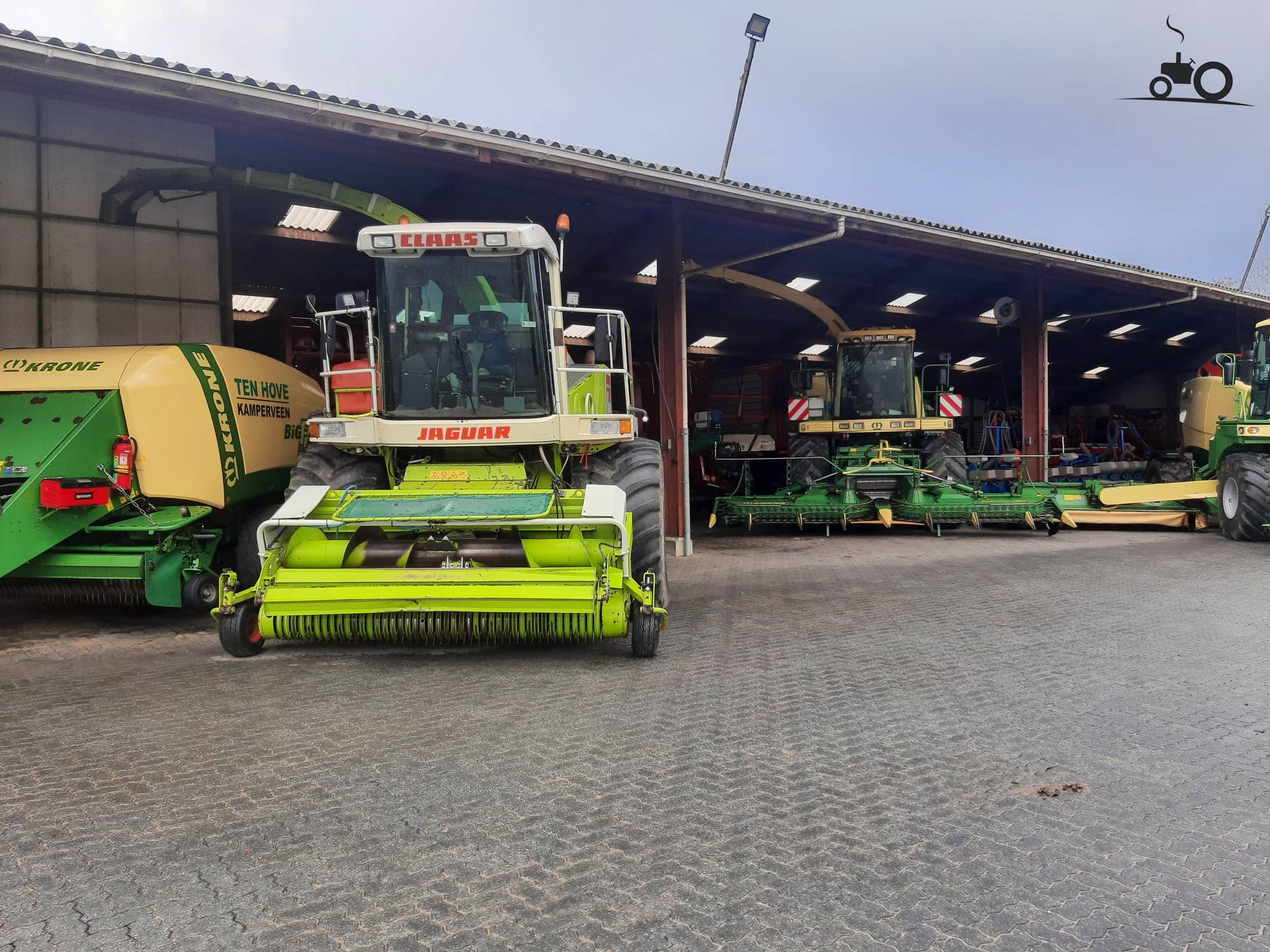 Foto Claas Jaguar 860 van Ten Hove Kamperveen
