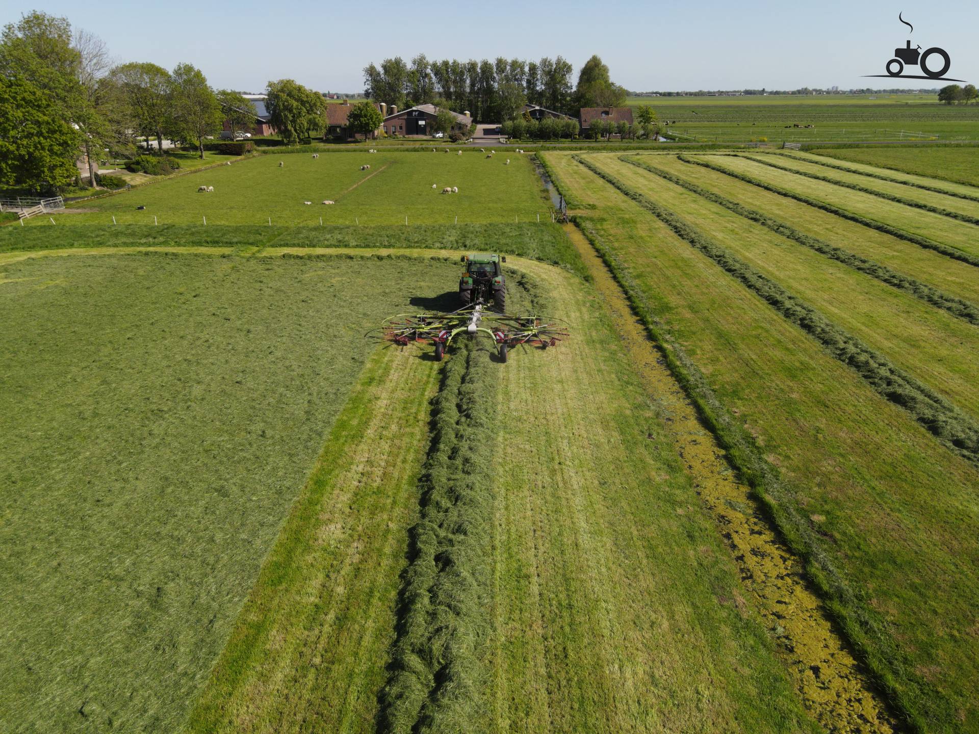 Harken met Claas en JD