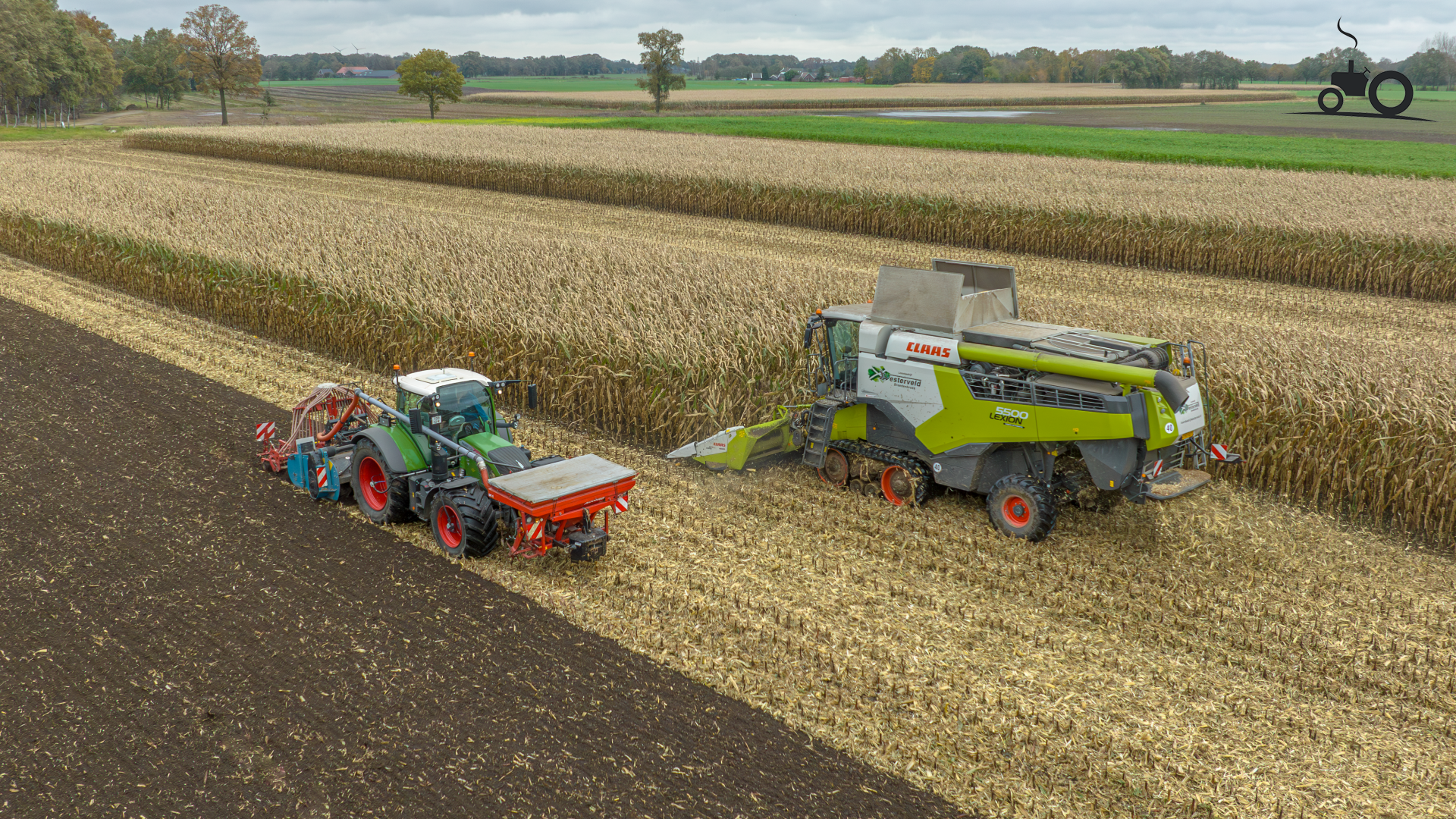 Foto Claas Lexion 5500 van Loon- en Landbouwmechanisatiebedrijf Westerveld