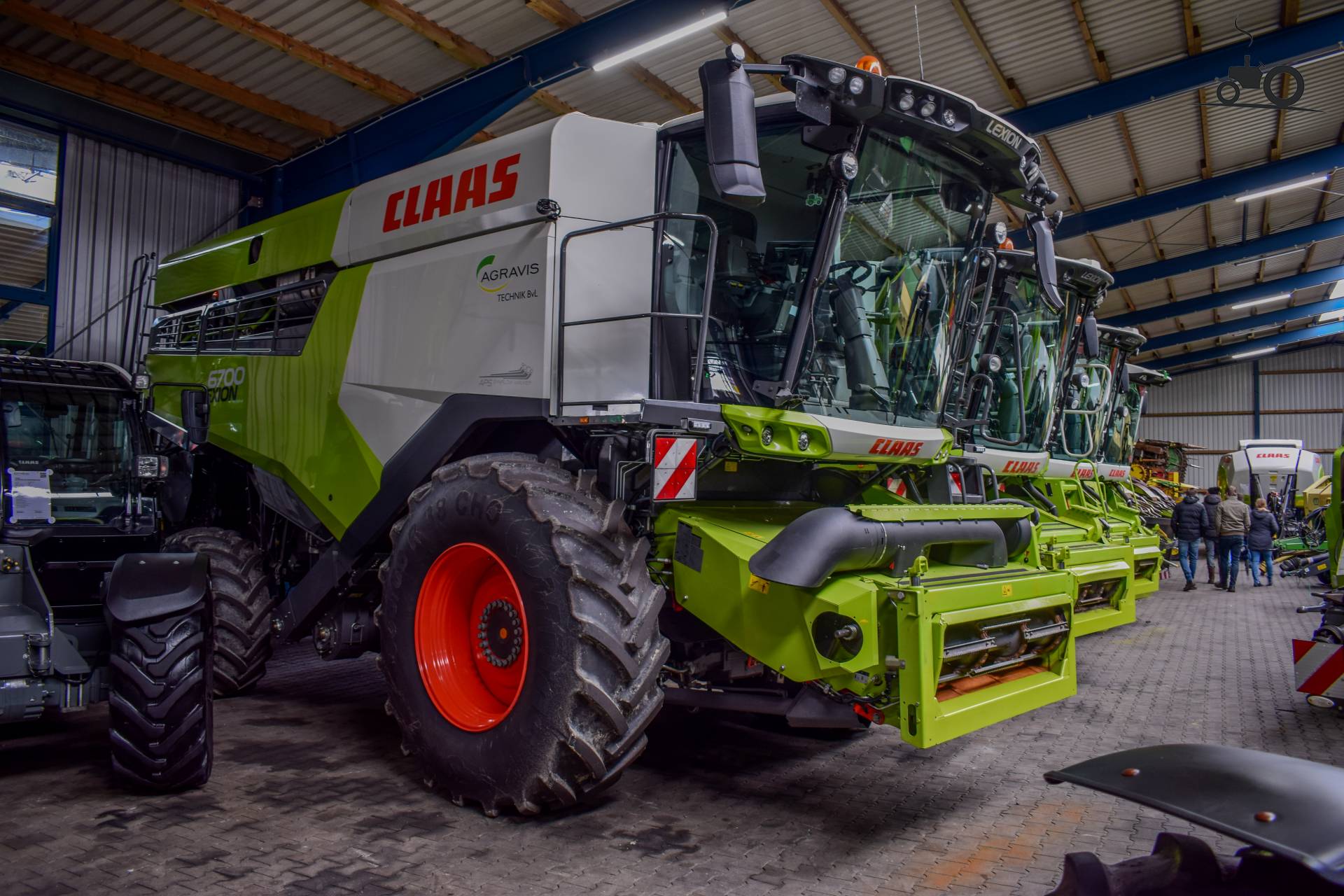 Foto Claas Lexion 6700 van Agravis