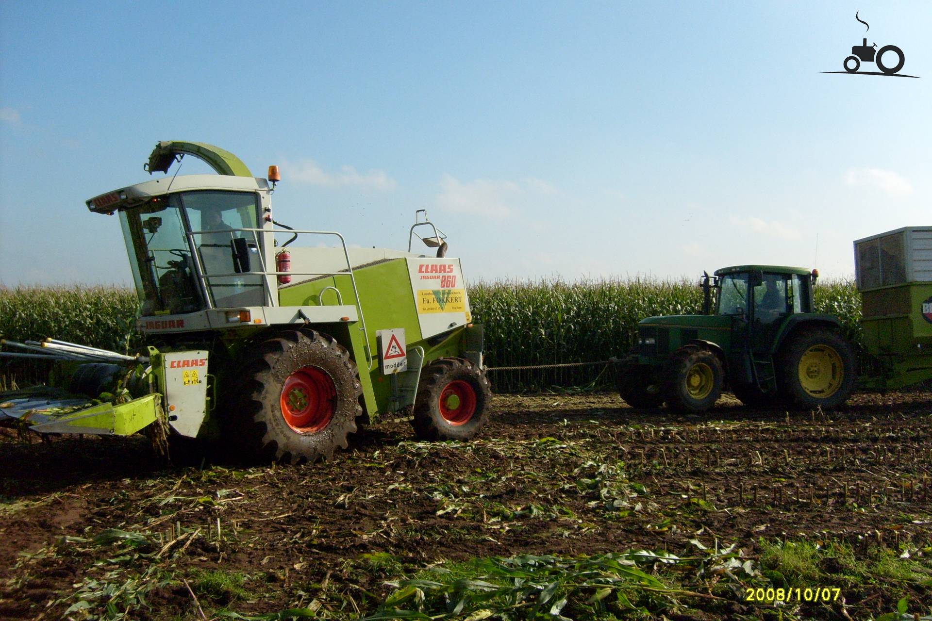 Foto Claas Jaguar 860 #189024