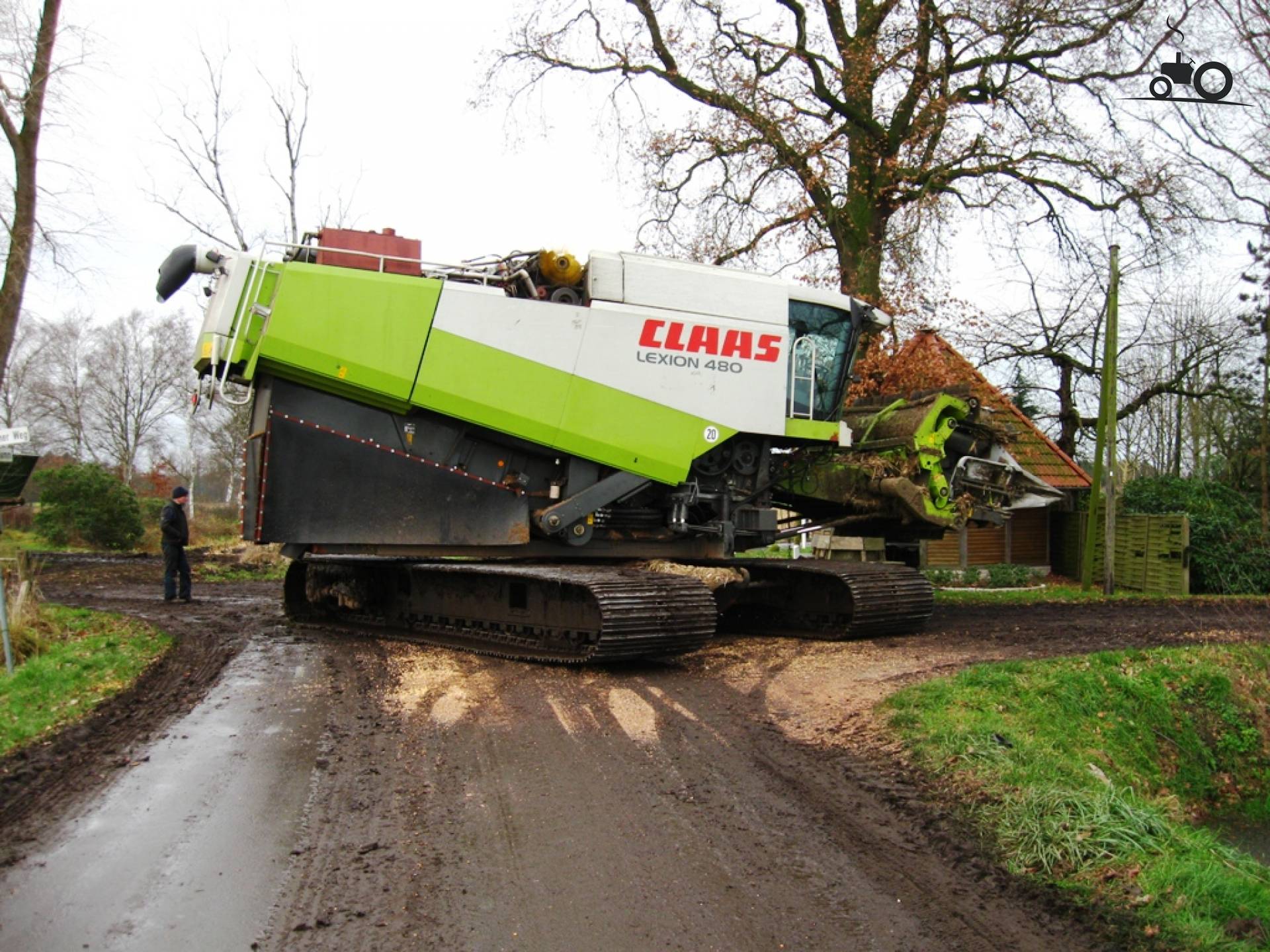Claas Lexion 480 - United Kingdom - Tractor picture #254276