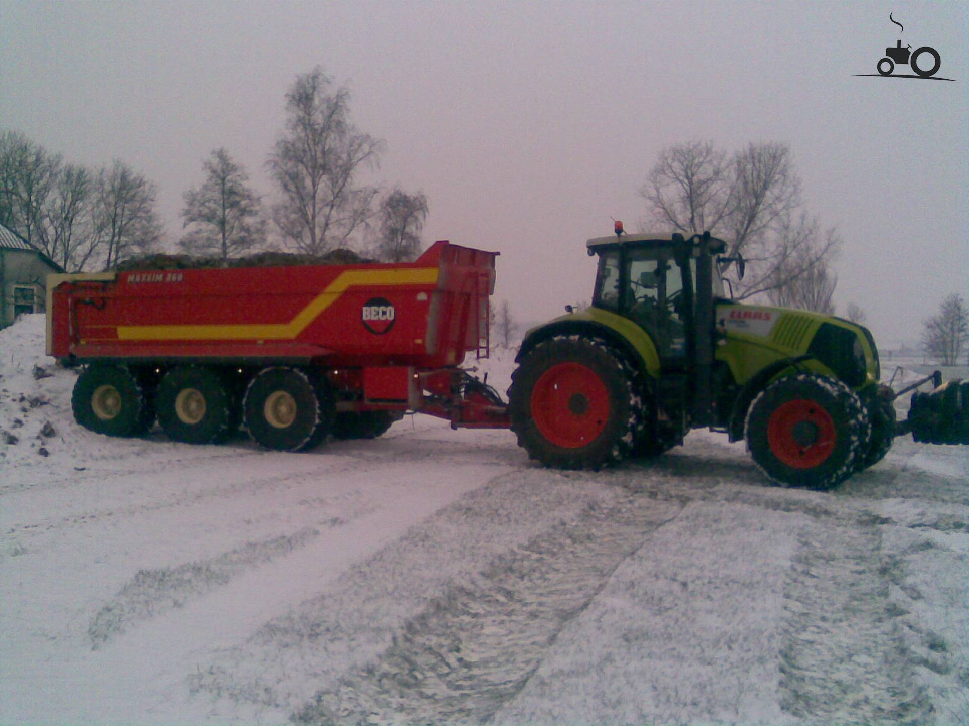 Foto Claas Axion 840 #308533