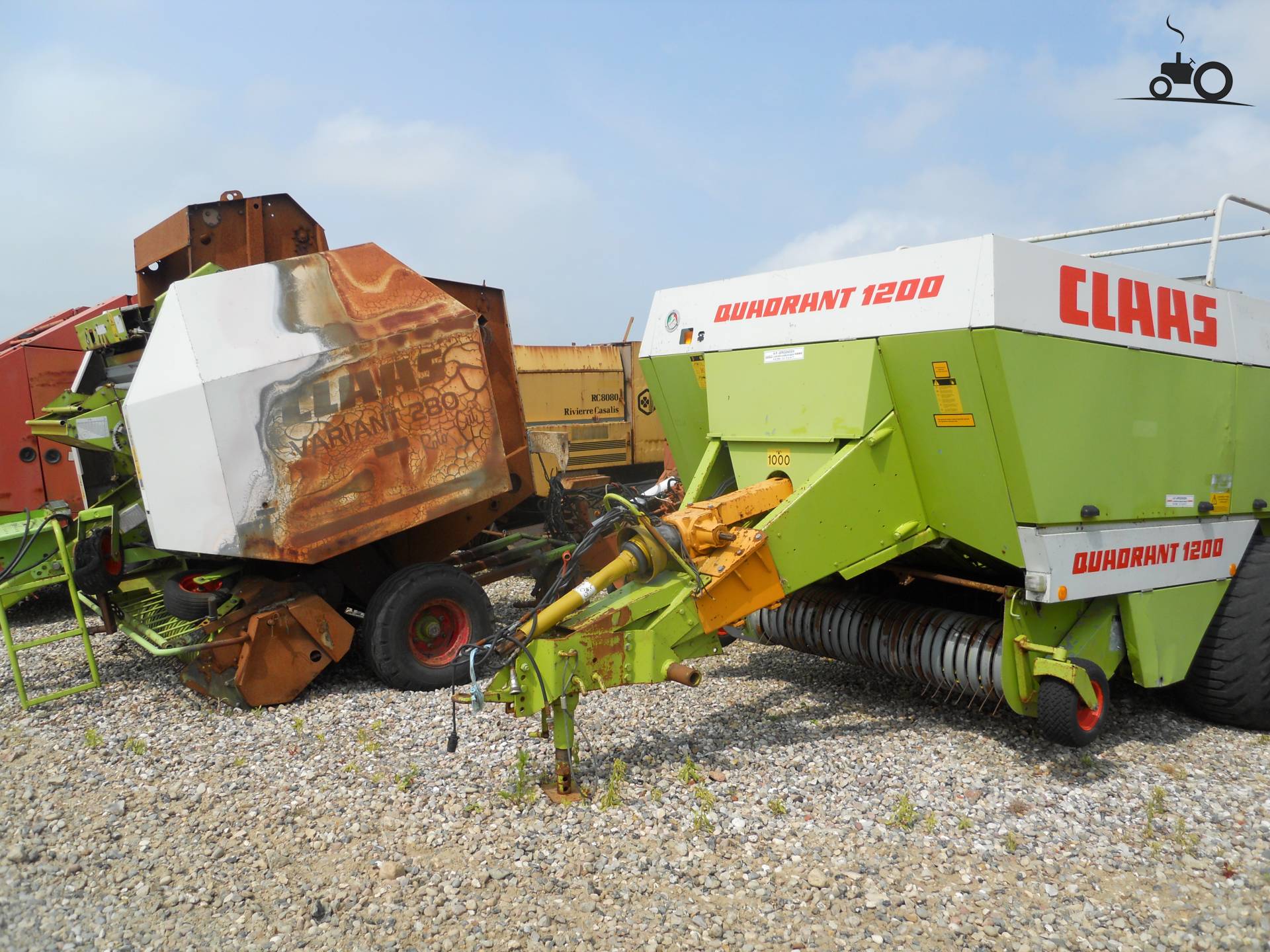 Claas Quadrant 1200 - United Kingdom - Tractor picture #499167