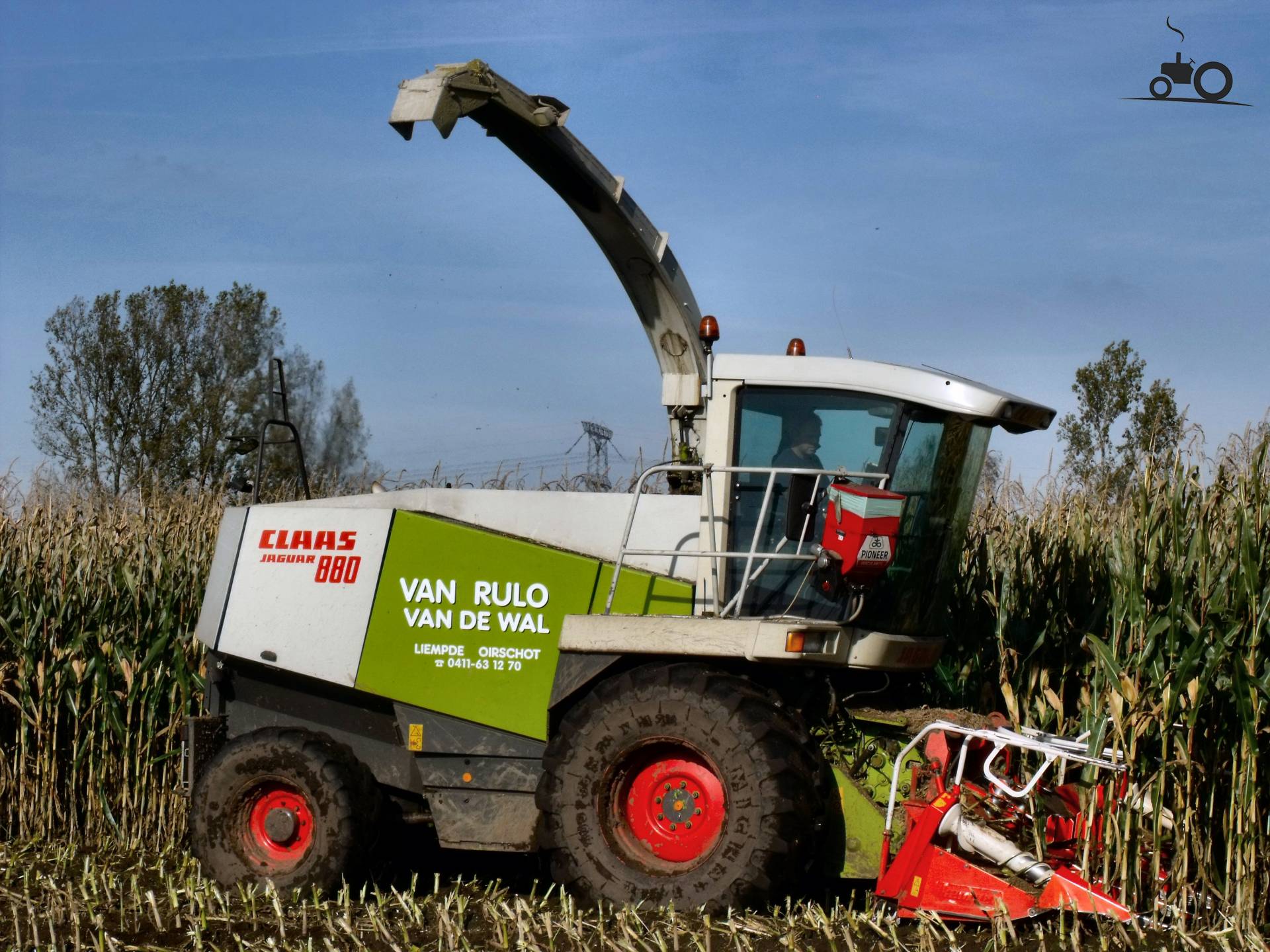 Foto Claas Jaguar 880 van Van Rulo - Van De Wal