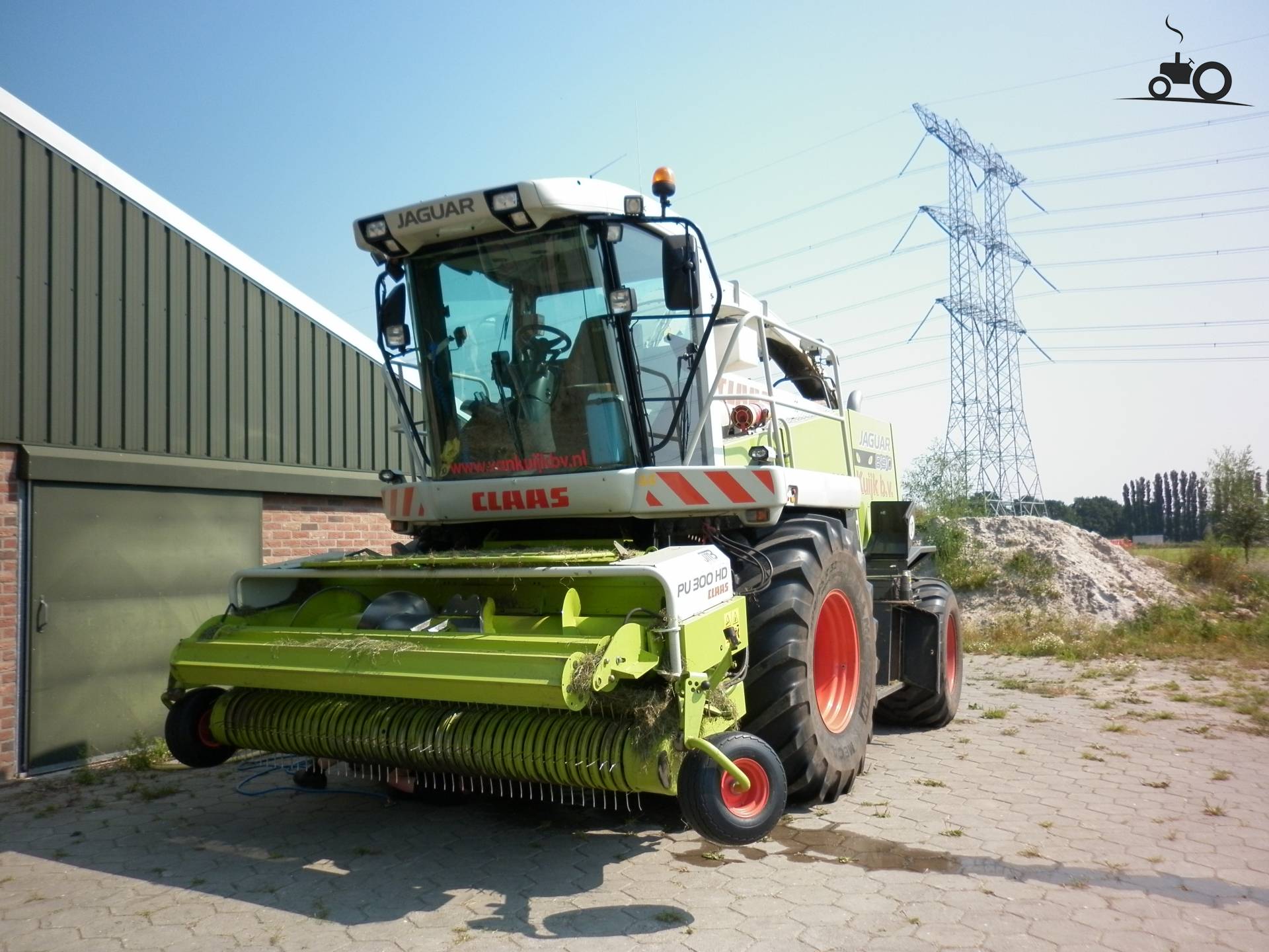 Foto Claas Jaguar 890 Green Eye #665912